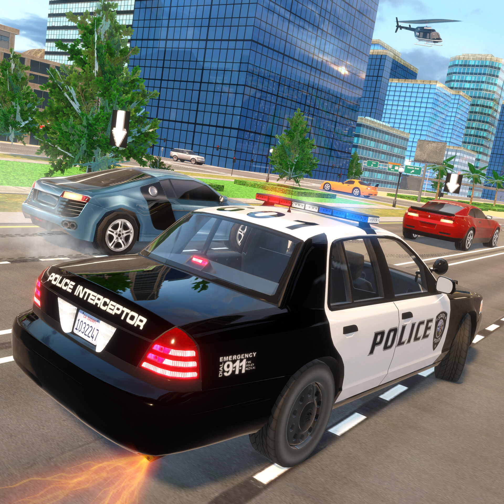 ArtStation - Police Cop Car Simulator