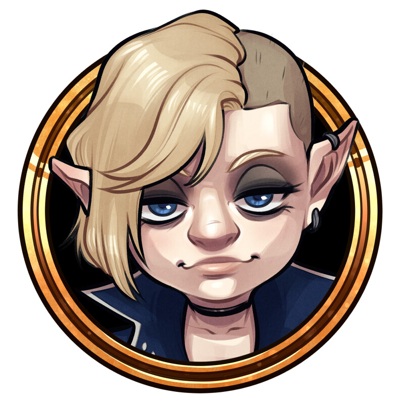 ArtStation - DnD Character Tokens 02