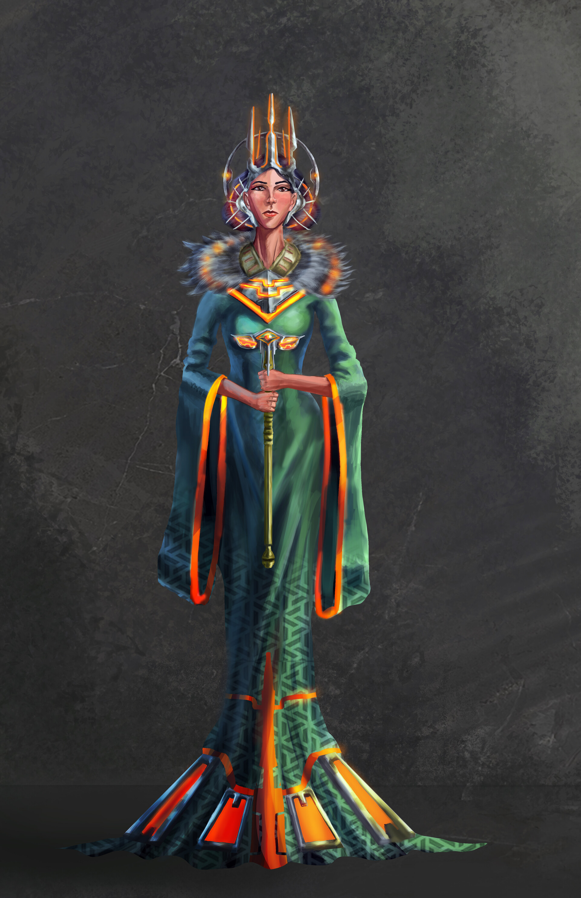 ArtStation - Chess Set Queen Design