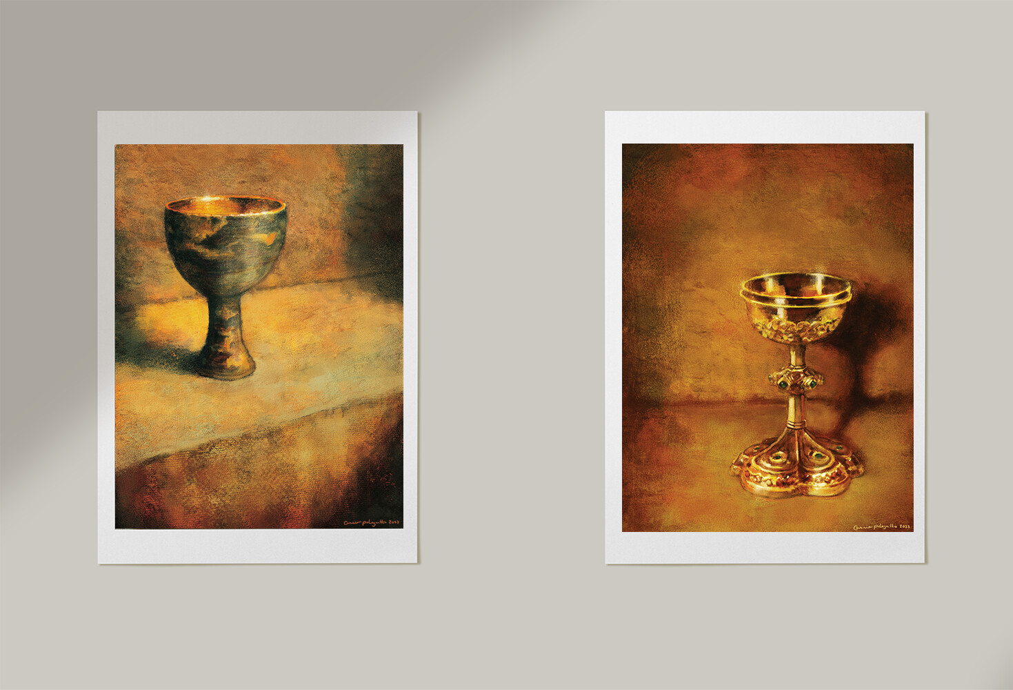 ArtStation - Indiana Jones - Holy Grail and false grail