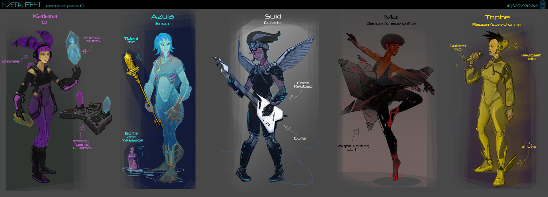 ArtStation - Avatar concepts for unused project but was there a silver lining