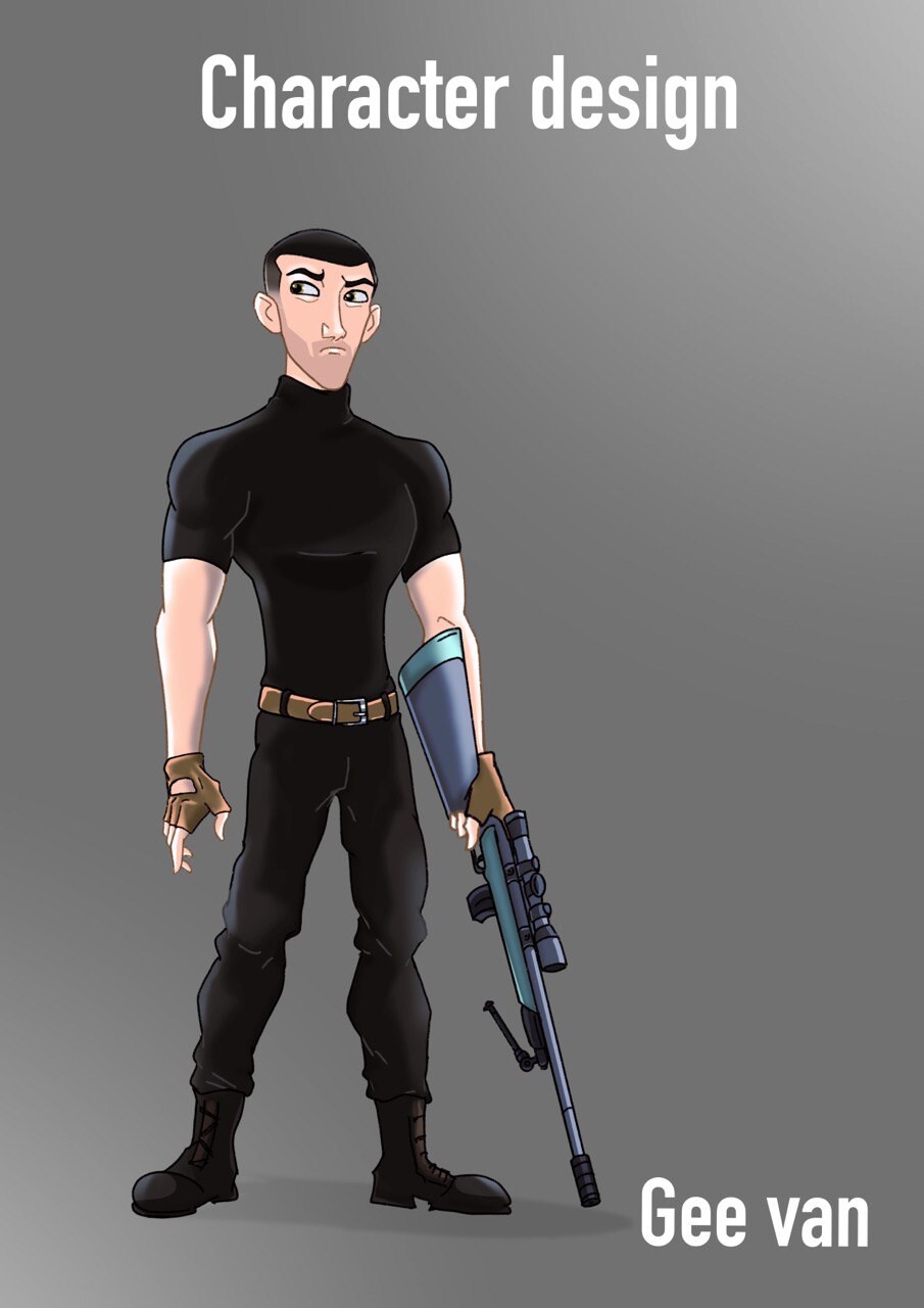 ArtStation - DETECTIVE DAVE COMIC BOOK