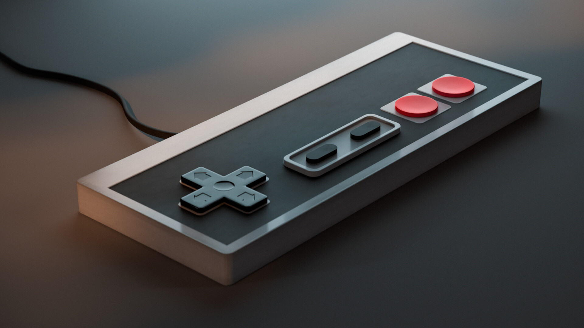 ArtStation - NES Controller Render