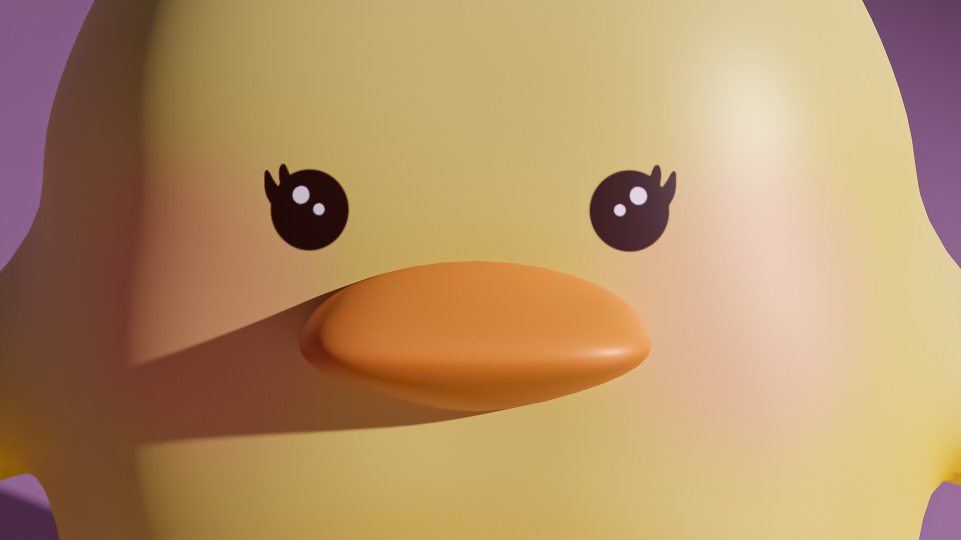 ArtStation - 3D Cute Duck Model