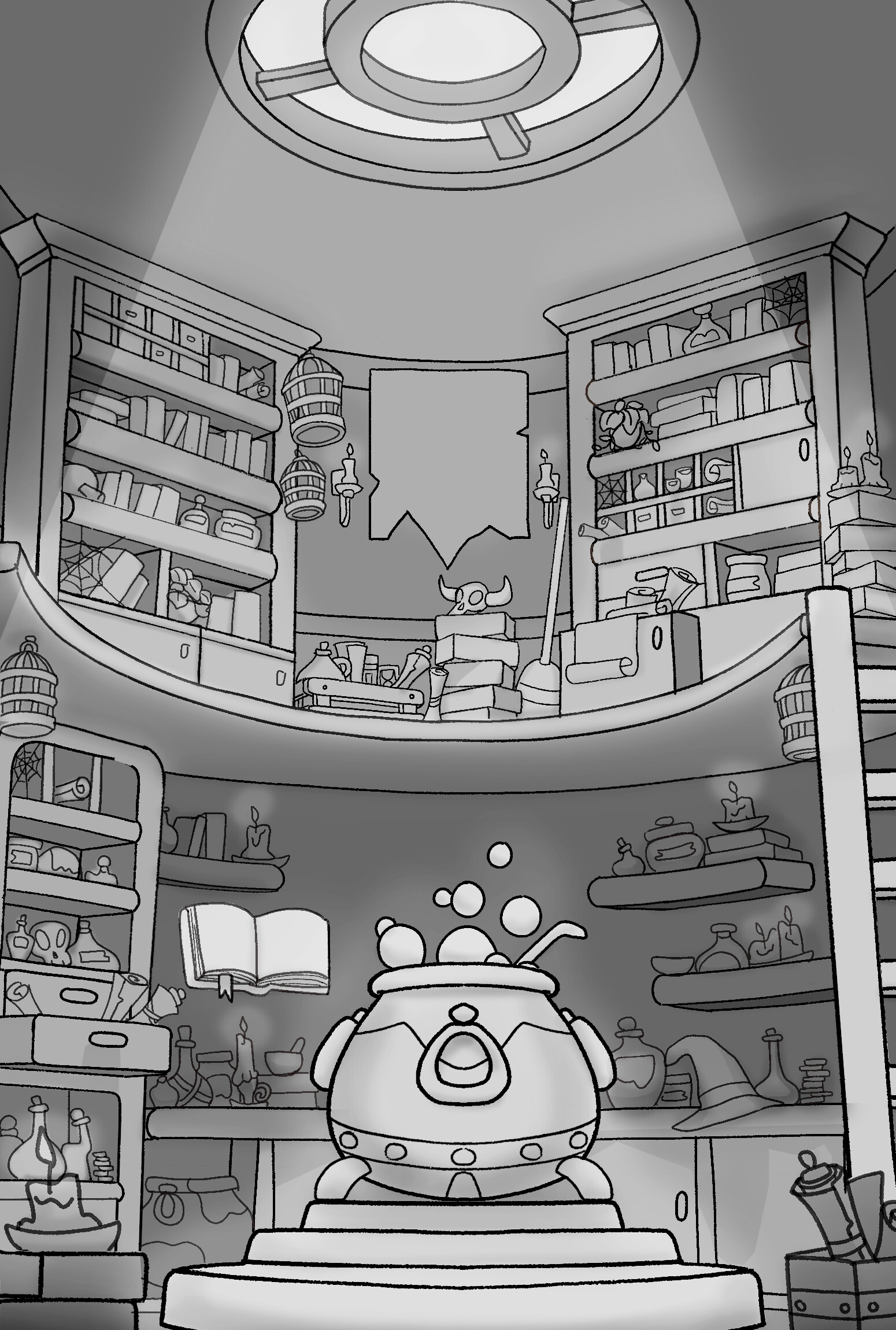 ArtStation - Witch's workshop