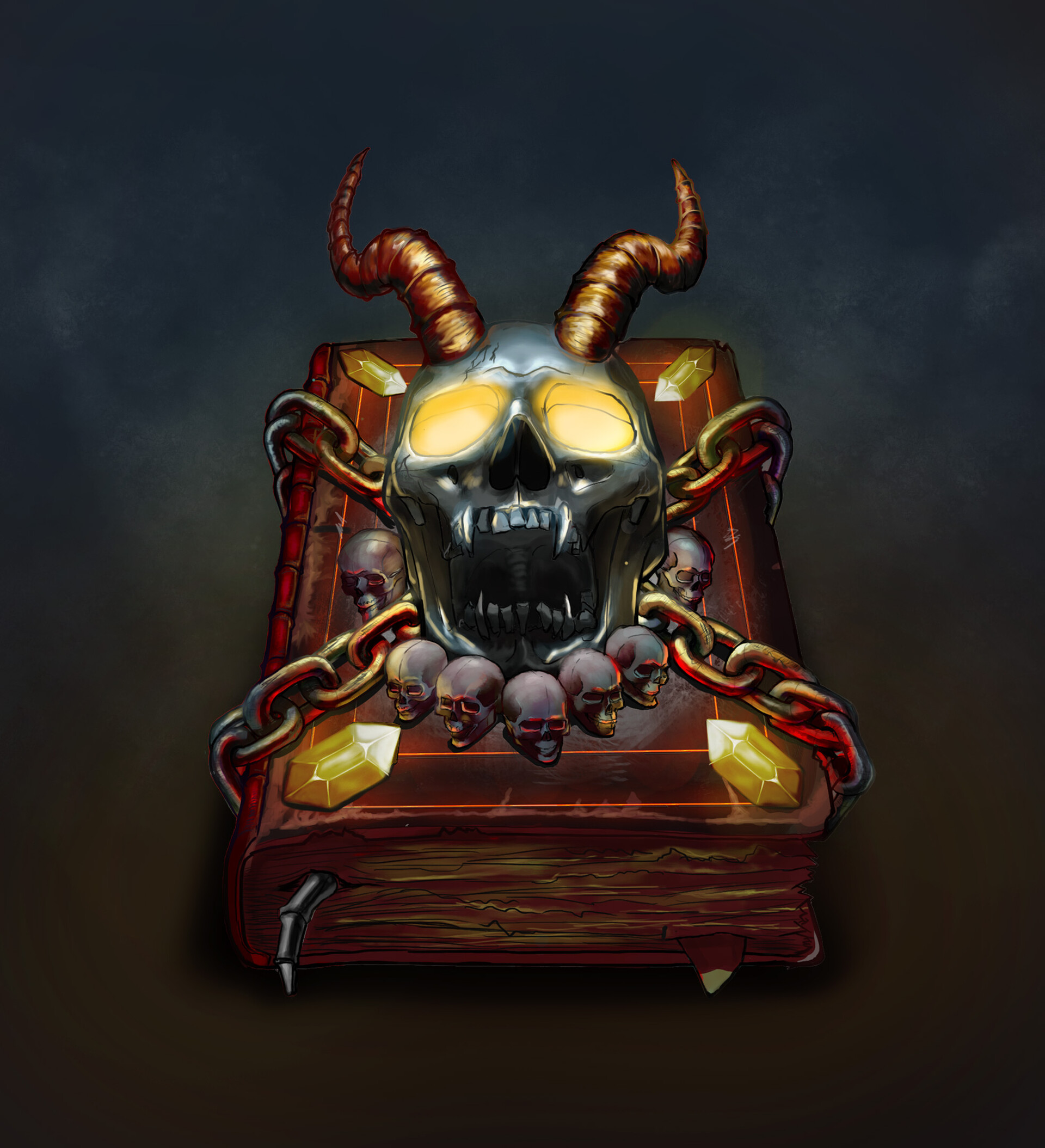 ArtStation - Demon Book