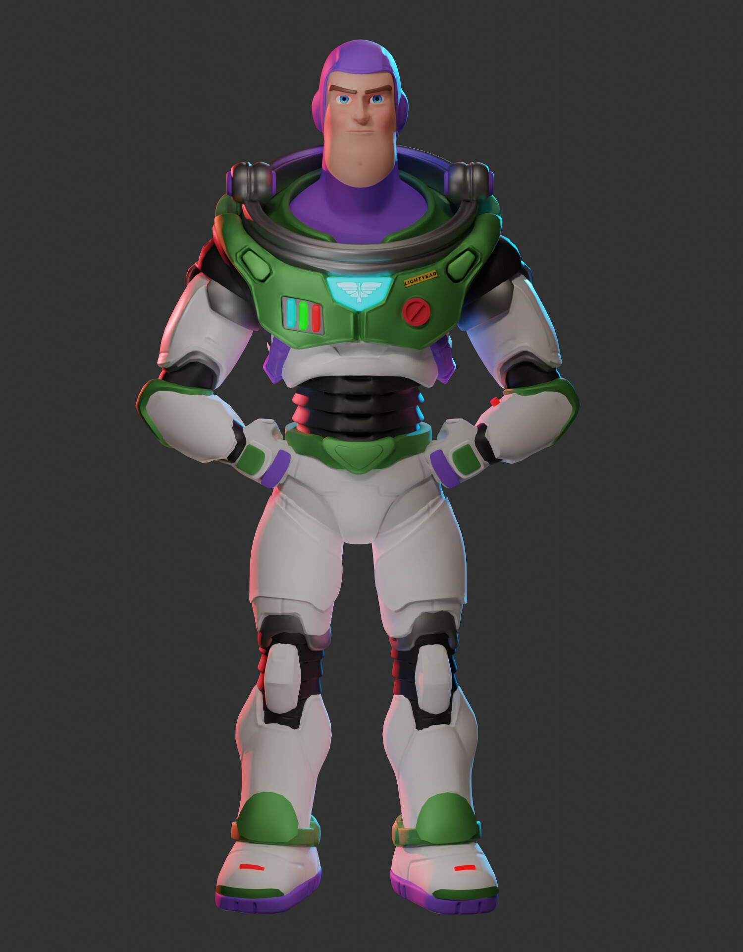 ArtStation - Buzz Ligthyear - Study Case