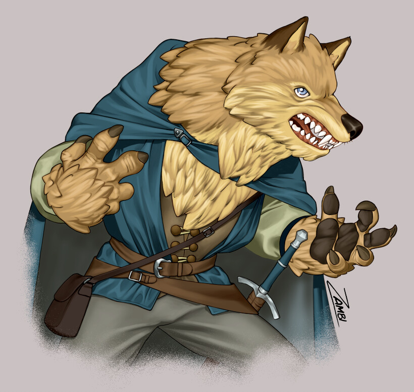 ArtStation - Edvar Werewolf