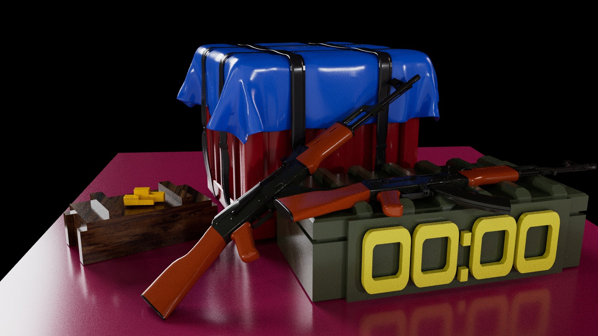 ArtStation - PUBGM 3D ASSET