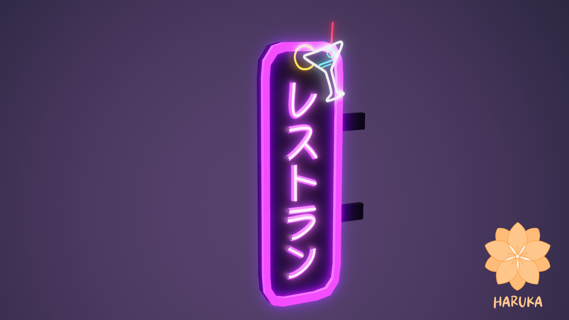 ArtStation - Japan Sign | K1T5UN