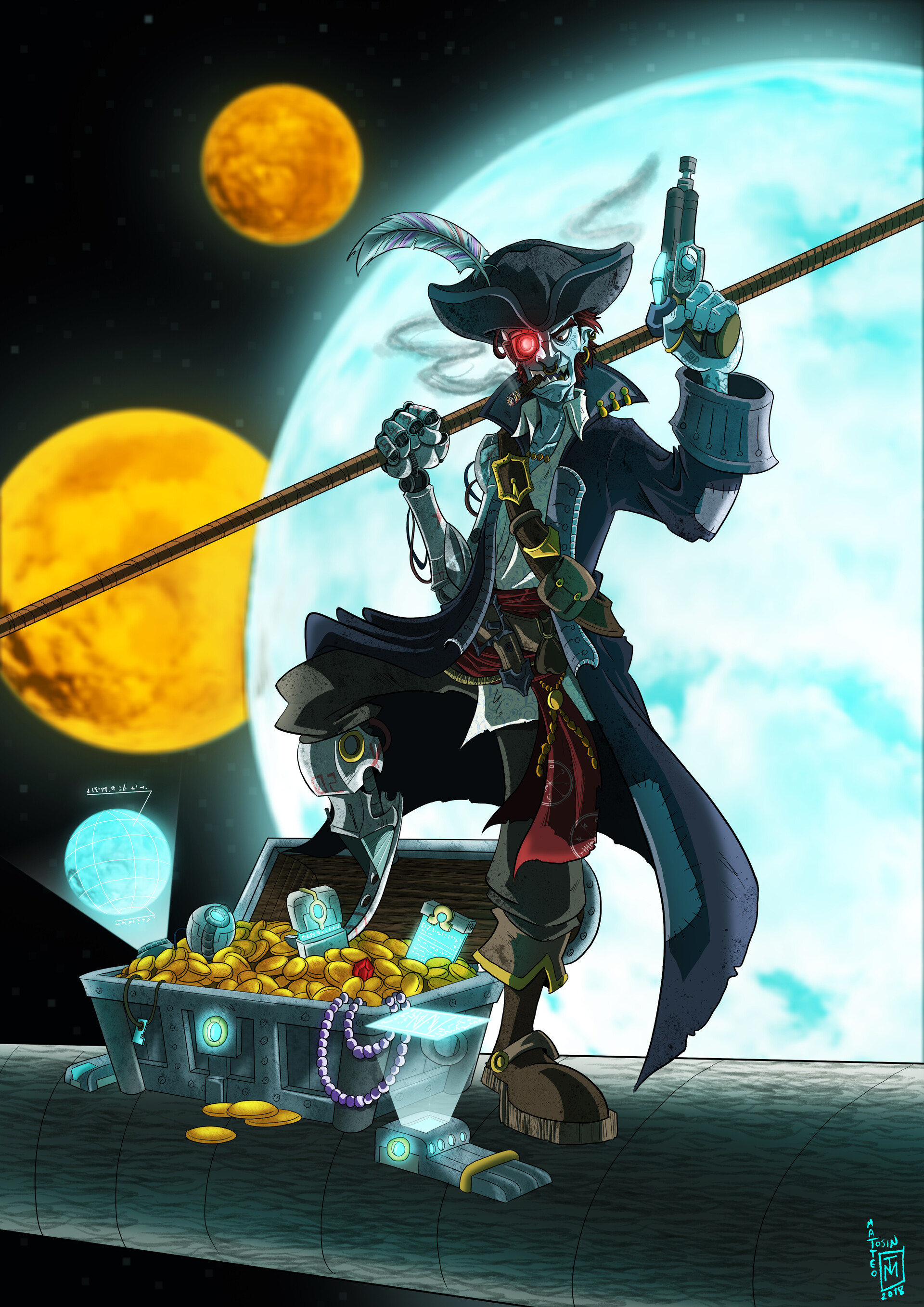 ArtStation - Space Pirate