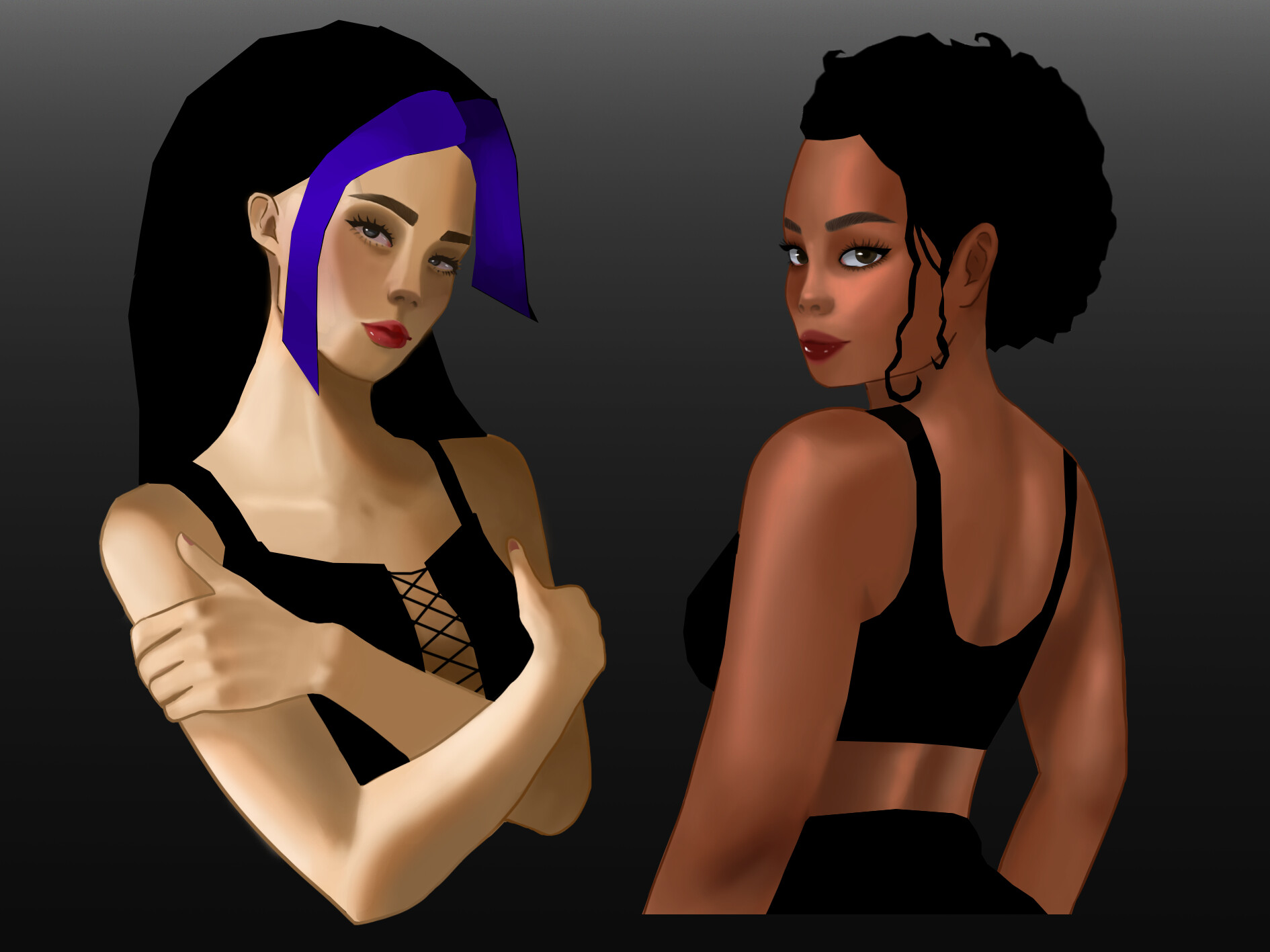 ArtStation - Skin Shading Study