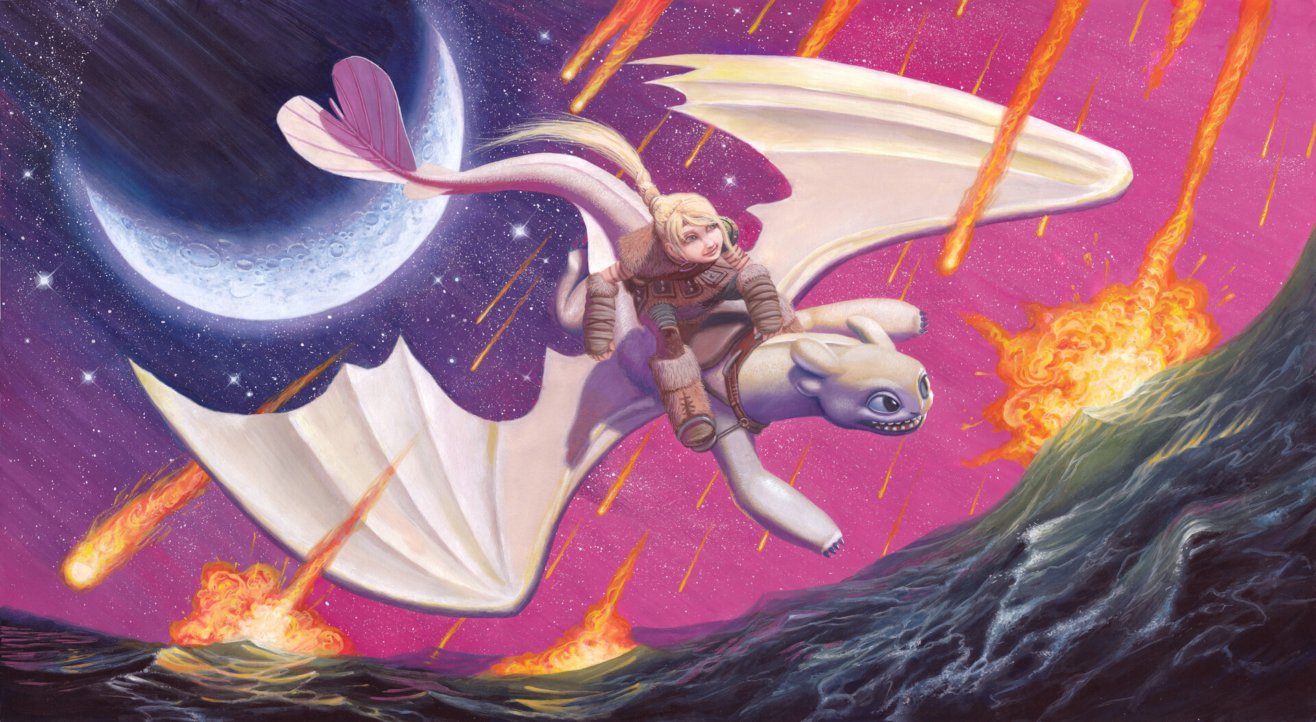 ArtStation - How to train your dragon