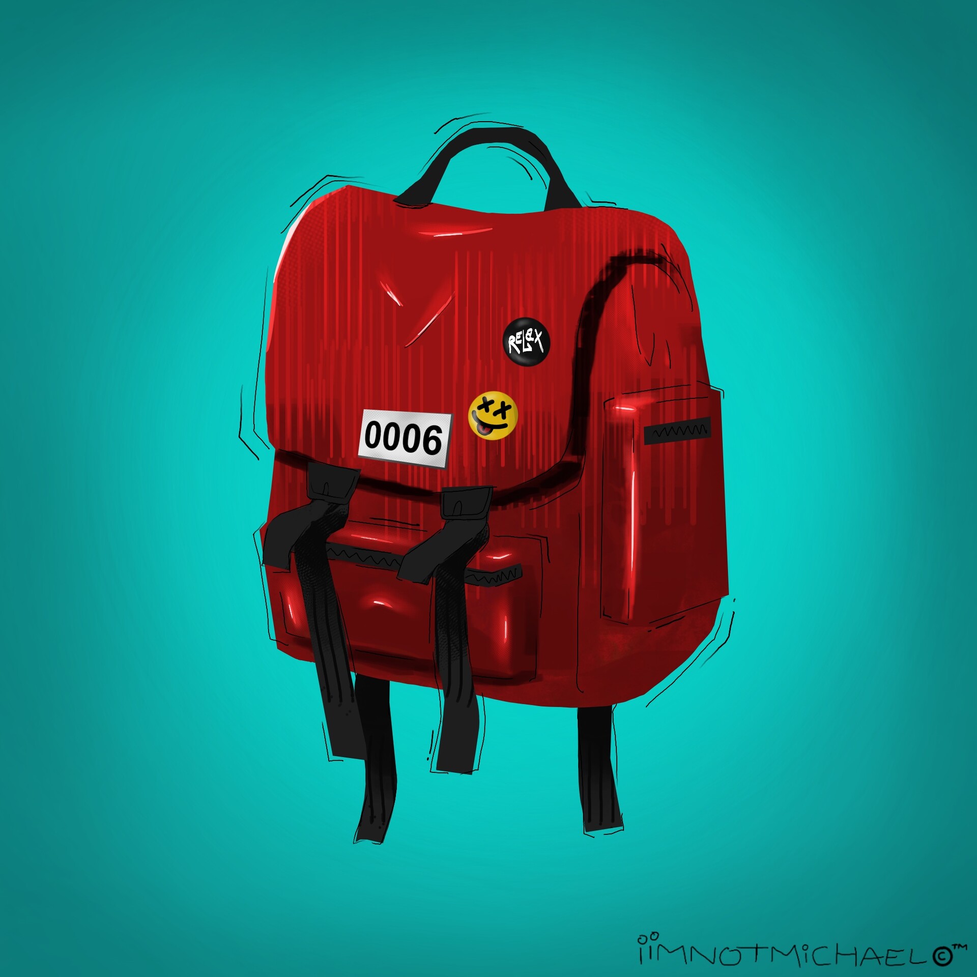 ArtStation - Backpack🟡⚫️🔴
