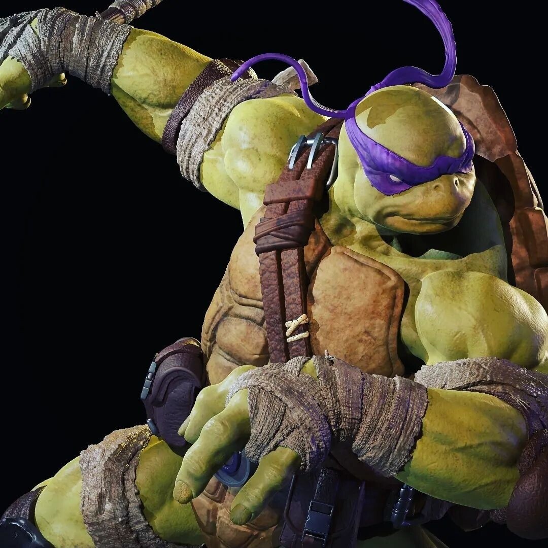 ArtStation - Donatelo Ninja Turtles