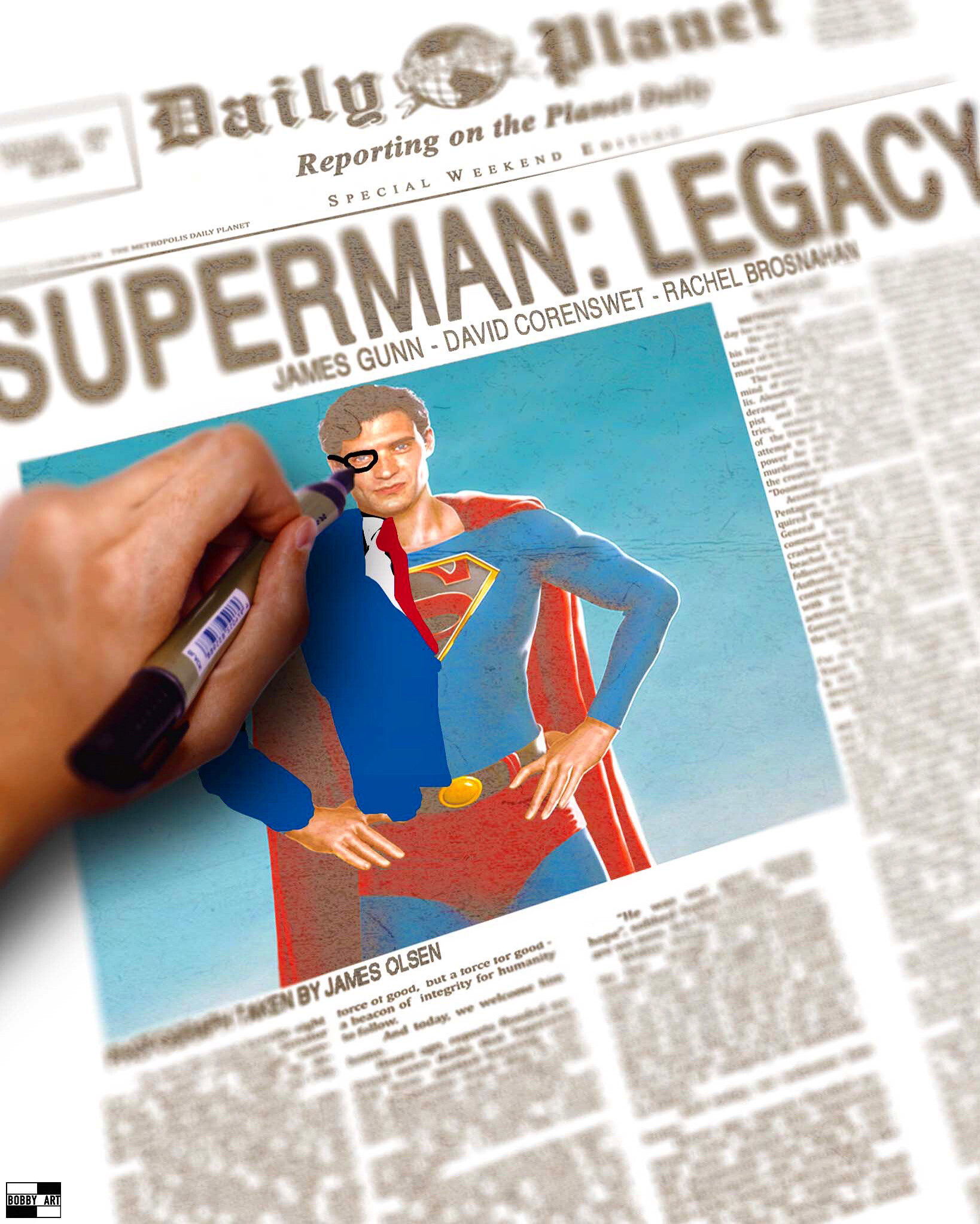 ArtStation - Superman: Legacy Teaser Poster