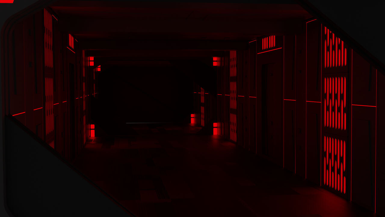 ArtStation - star wars hallway