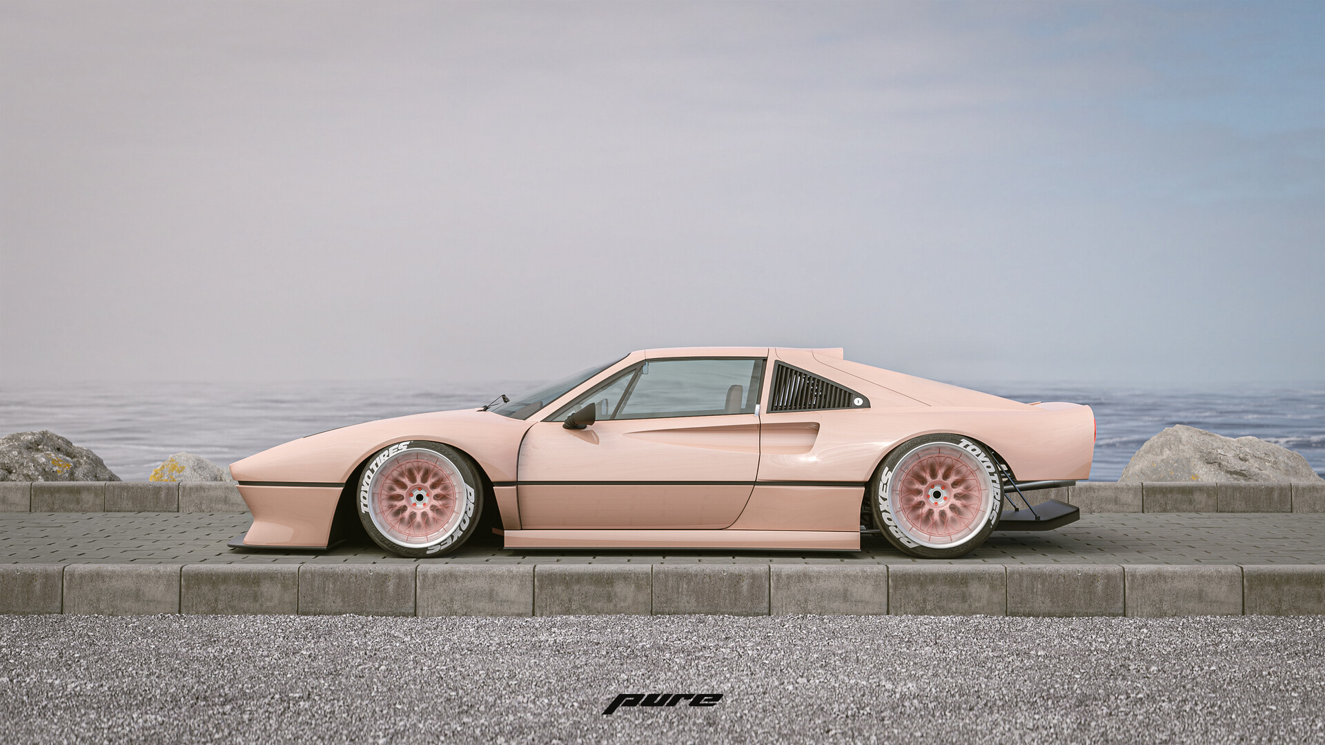 PURE CG - Ferrari 308 custom wide body