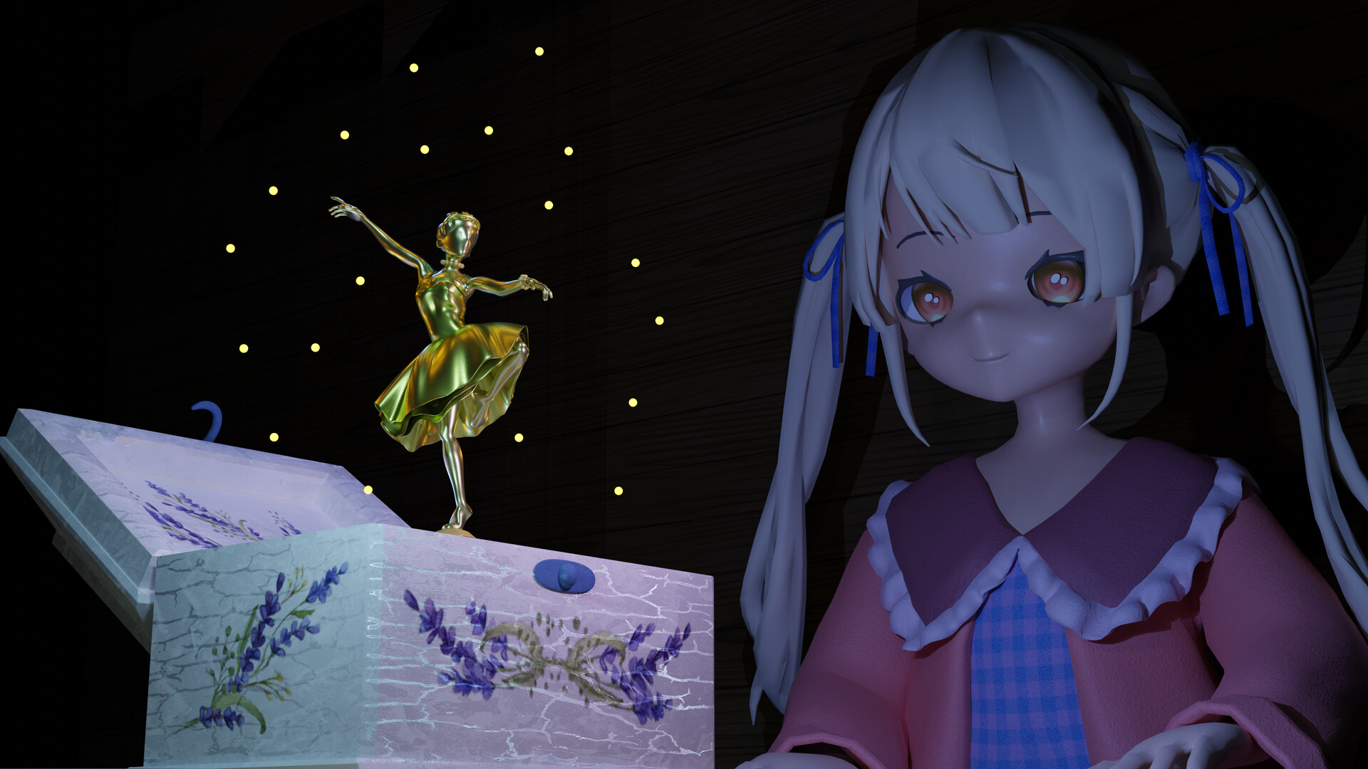 ArtStation - Ballet dancer box and a girl