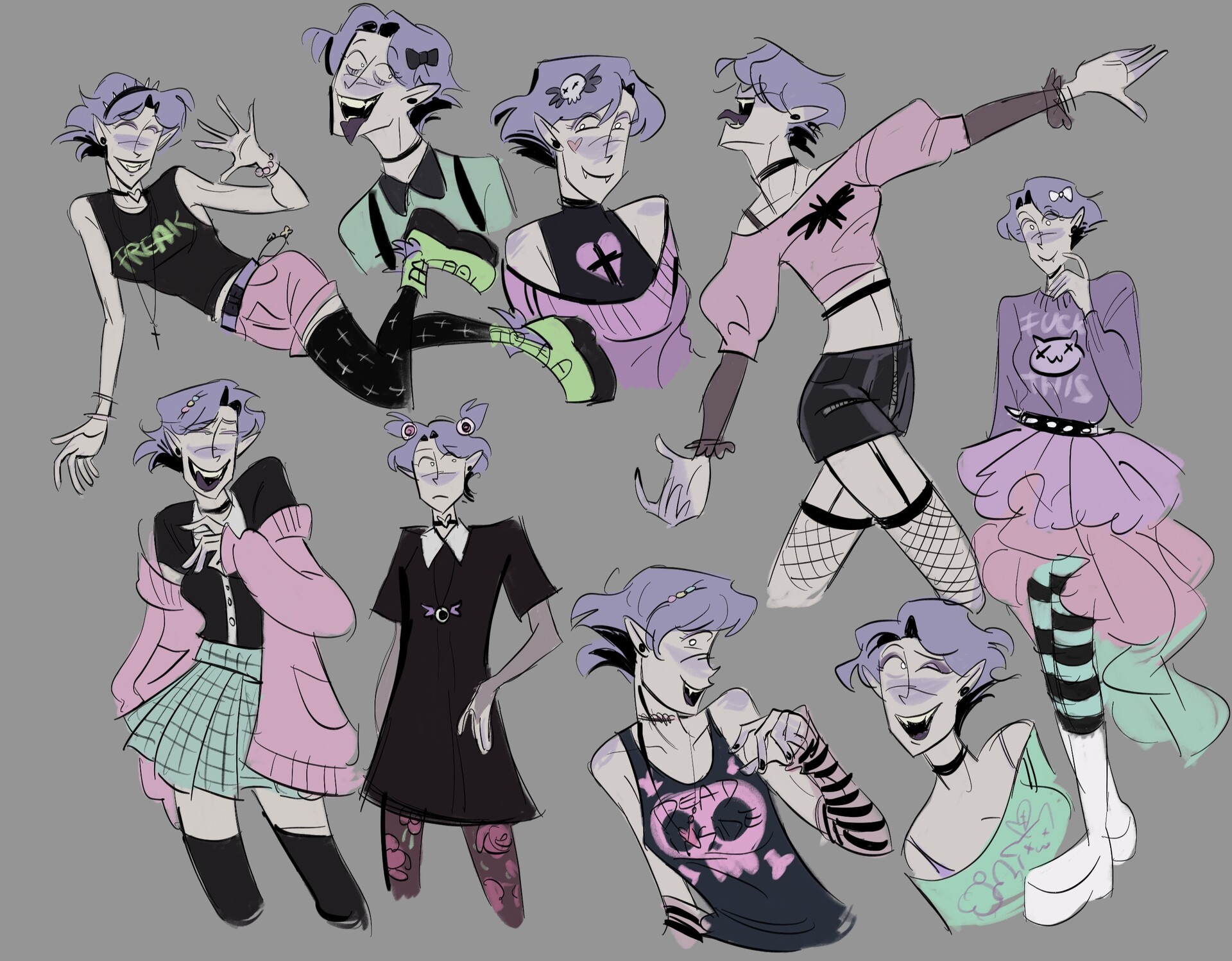 ArtStation - vampire characters