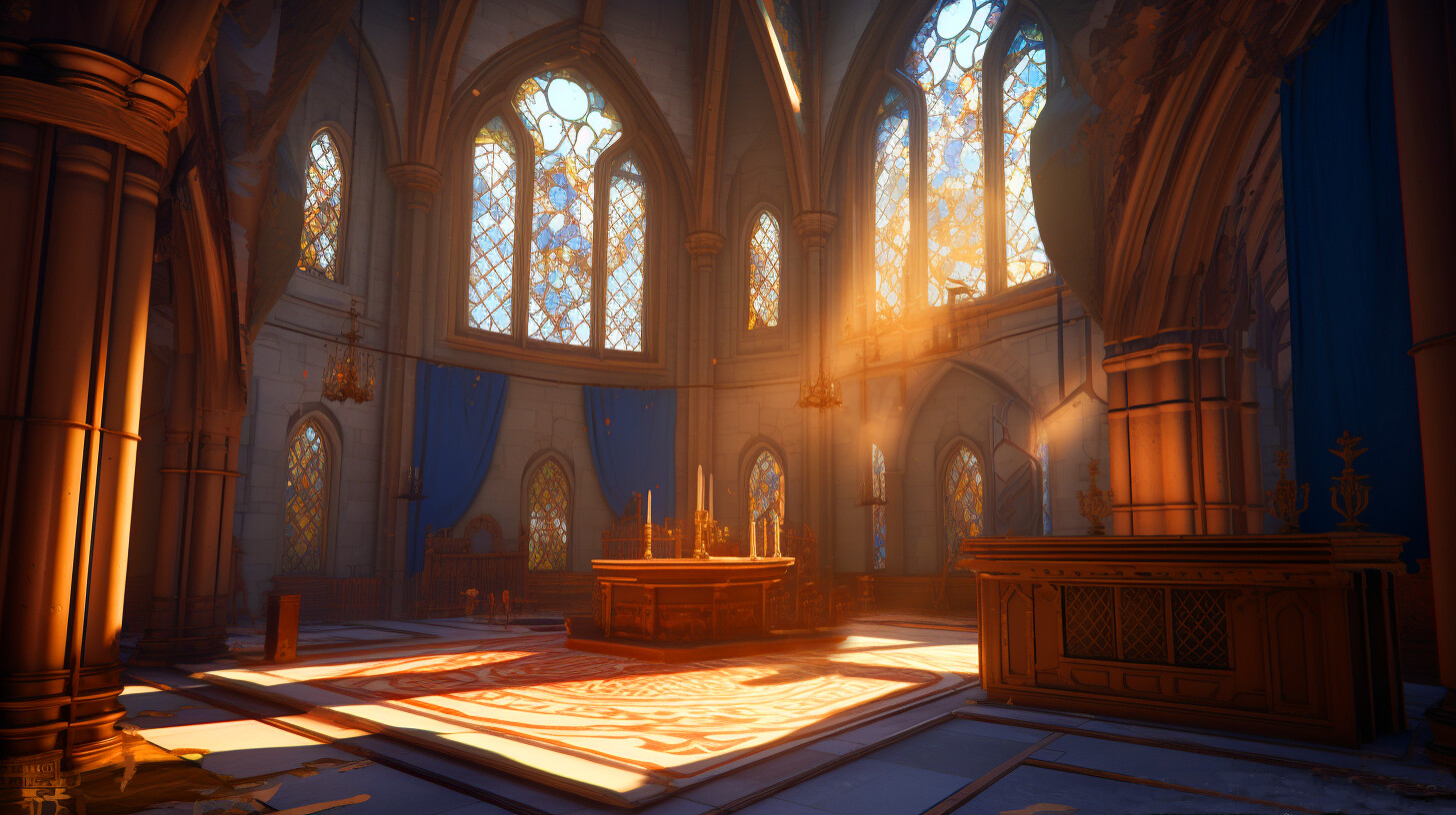 ArtStation - Cathedral Concept