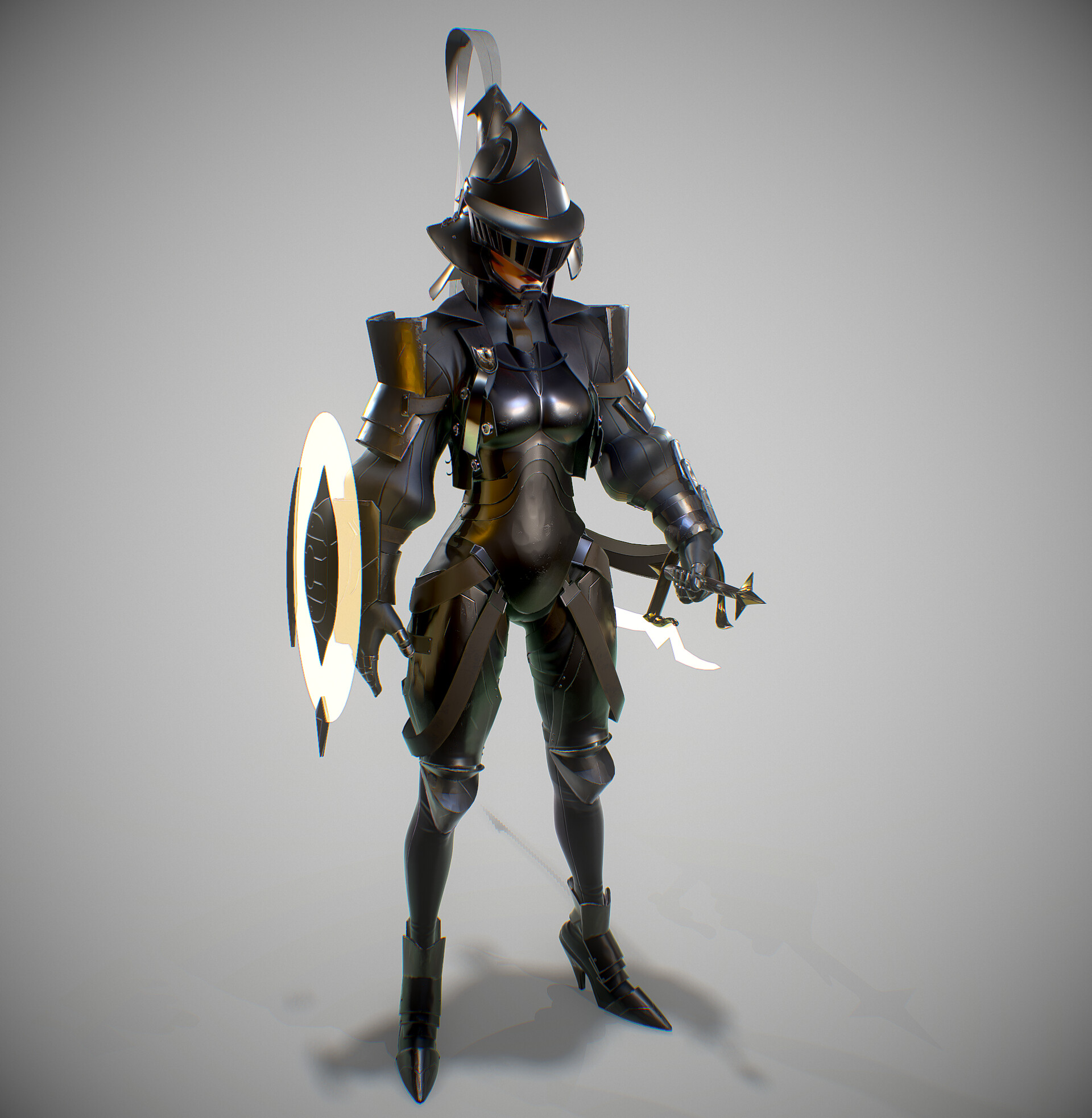ArtStation - Light Knight - Realtime