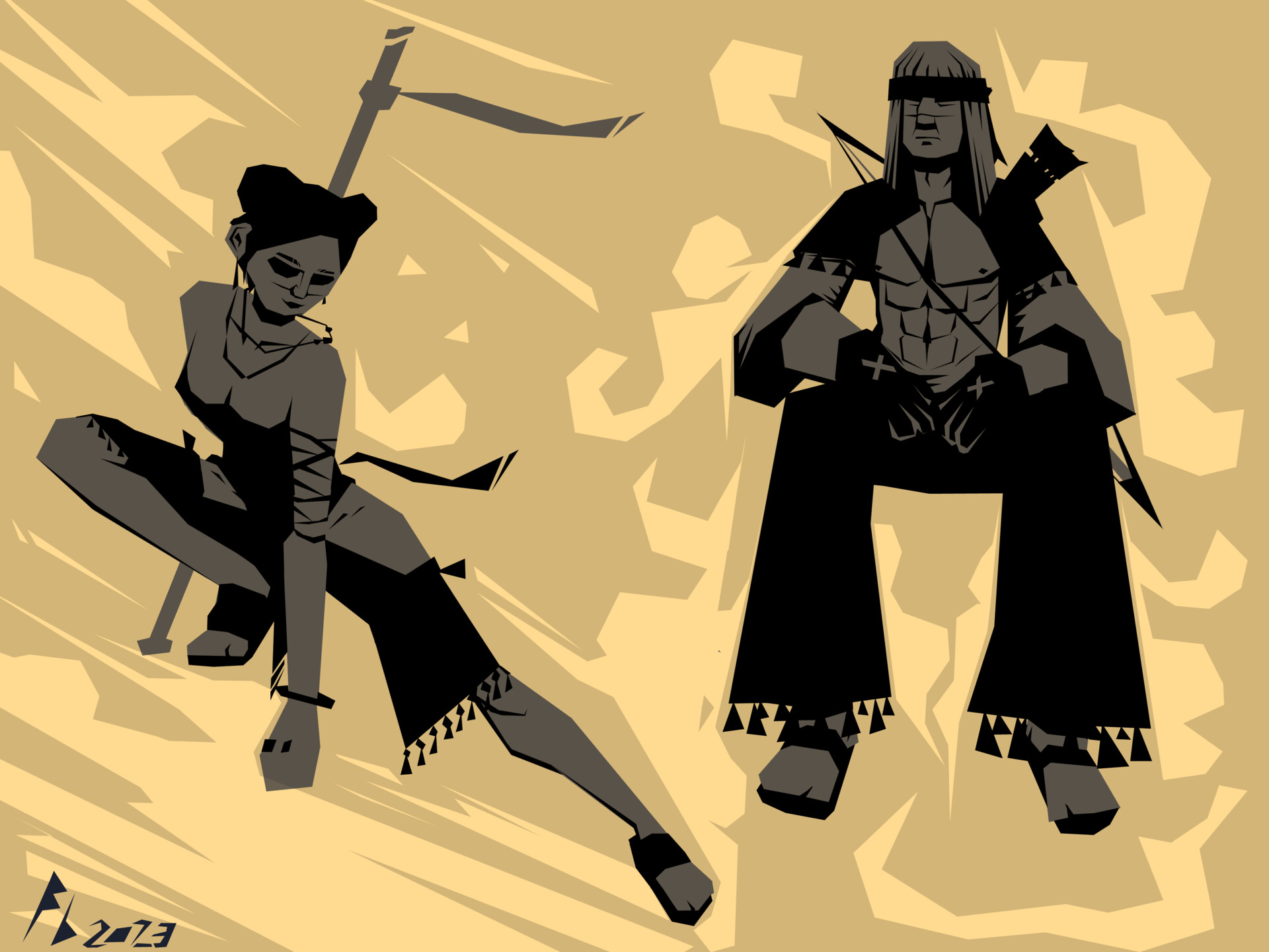 ArtStation - Warriors 2