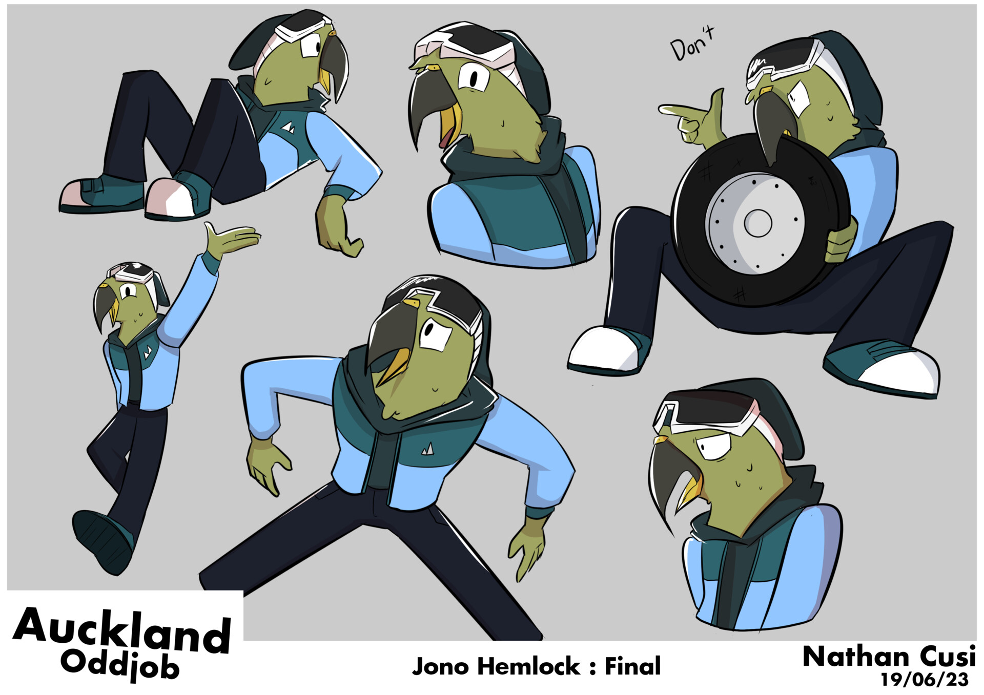 ArtStation - Auckland Odd Job - Character Designs