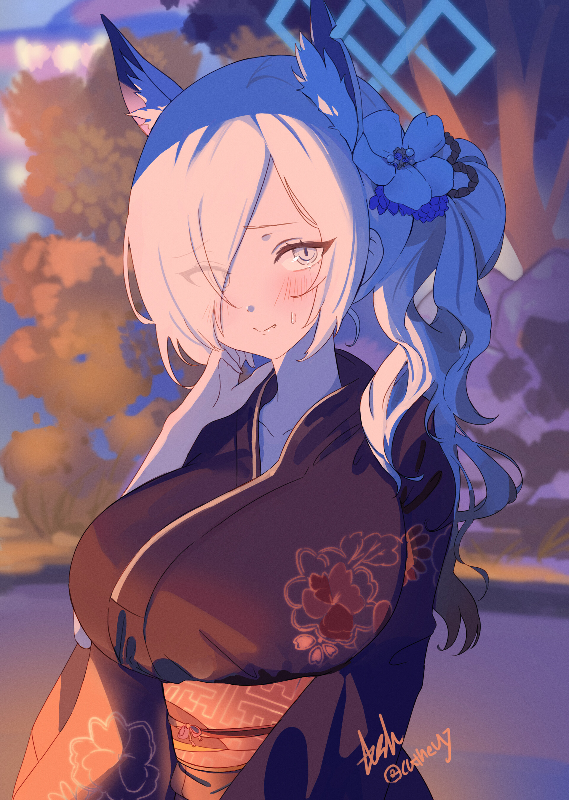 ArtStation - Ogata Kanna | Blue Archive