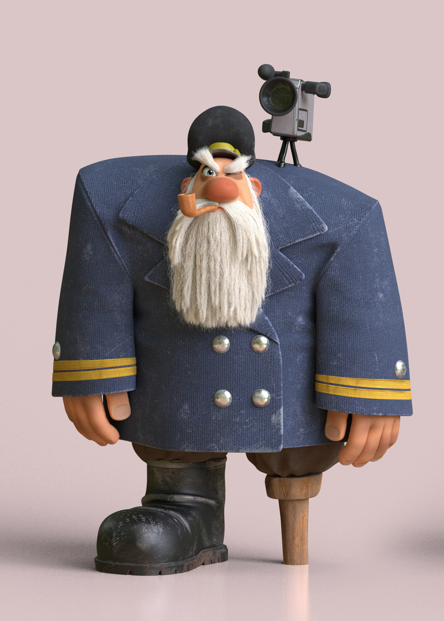 Charles Ellison - Captain Gordon :: Ruby Gillman - Teenage Kraken