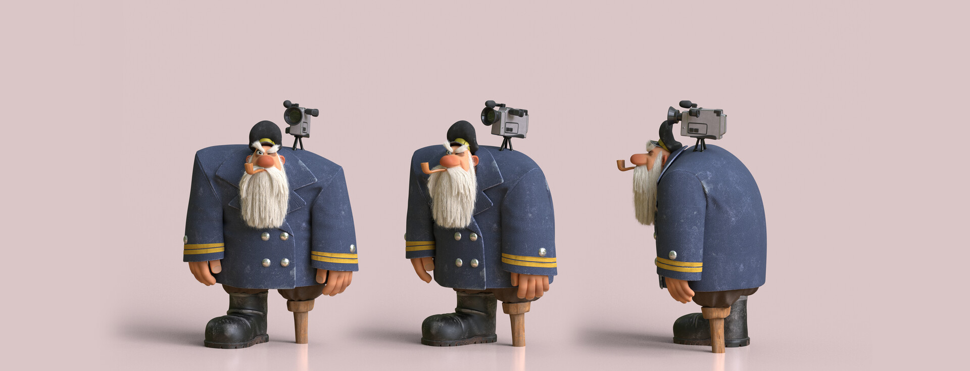 Charles Ellison - Captain Gordon :: Ruby Gillman - Teenage Kraken