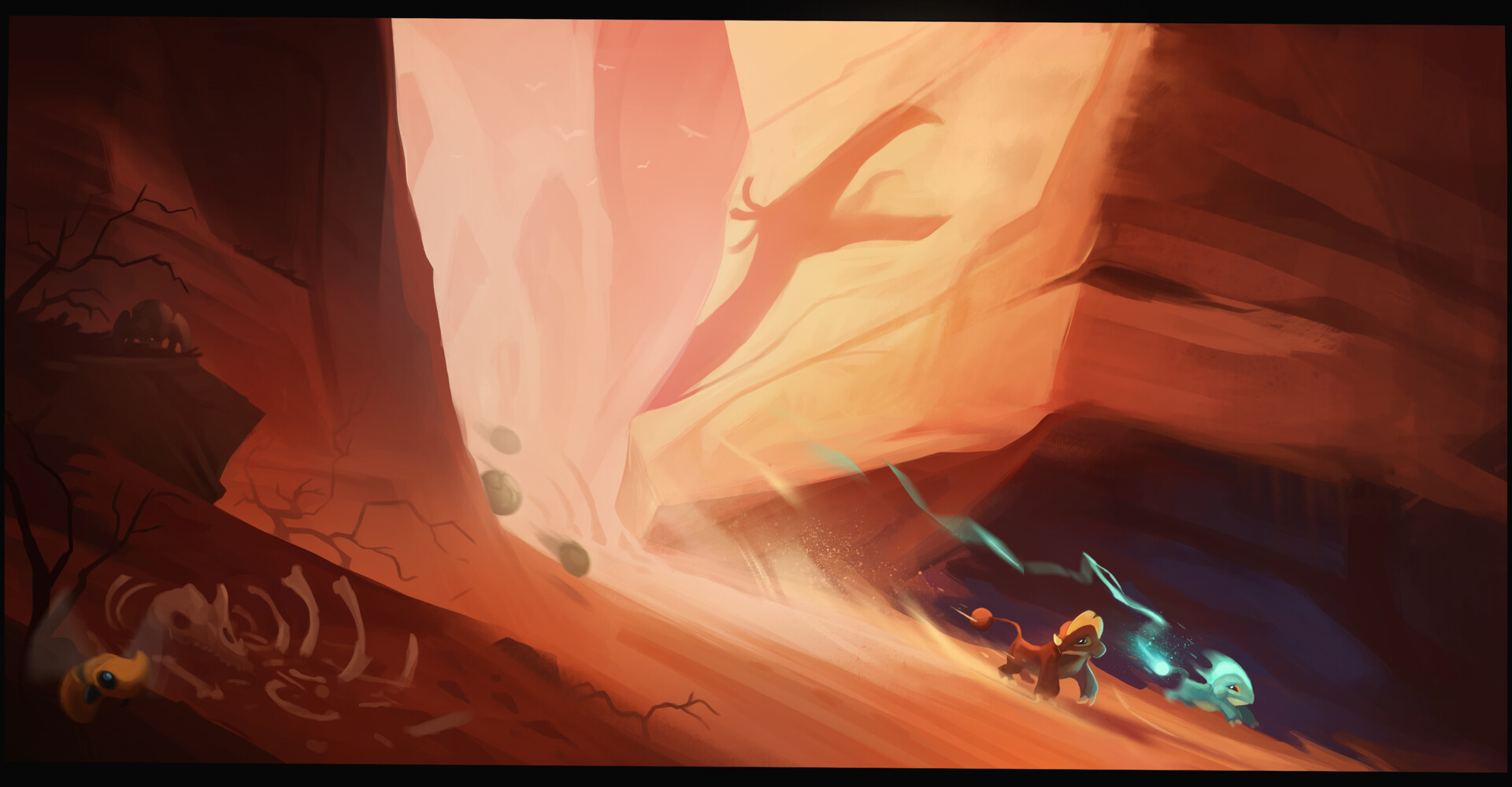 Leo Soulis - Ento-Chase Sequence Illustration