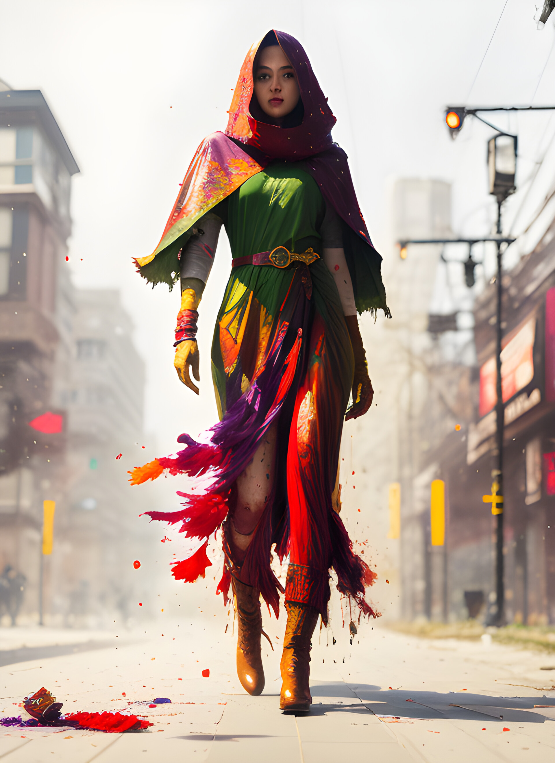 ArtStation - walking at the streets #2