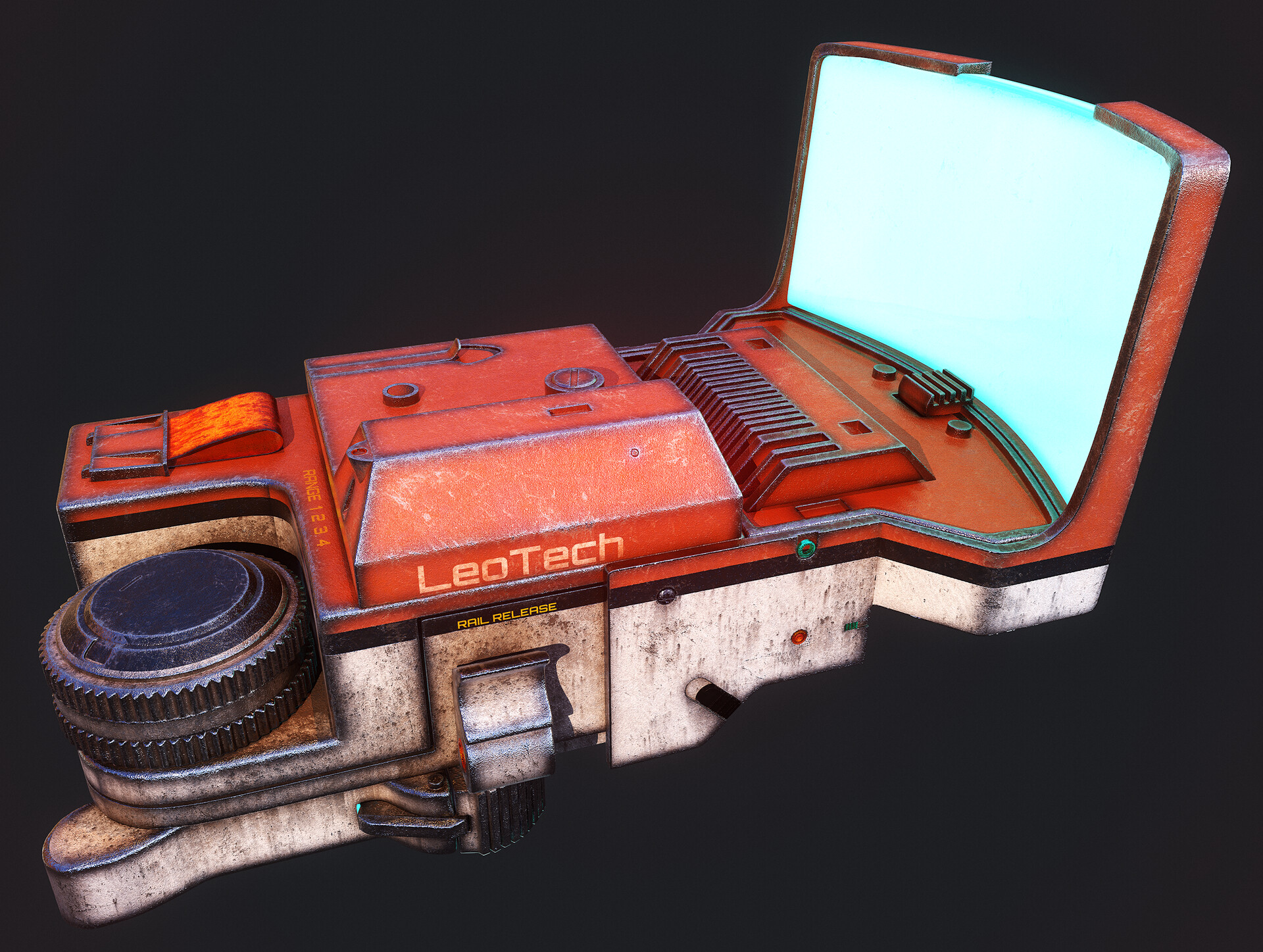 ArtStation - Futuristic Holographic Sight