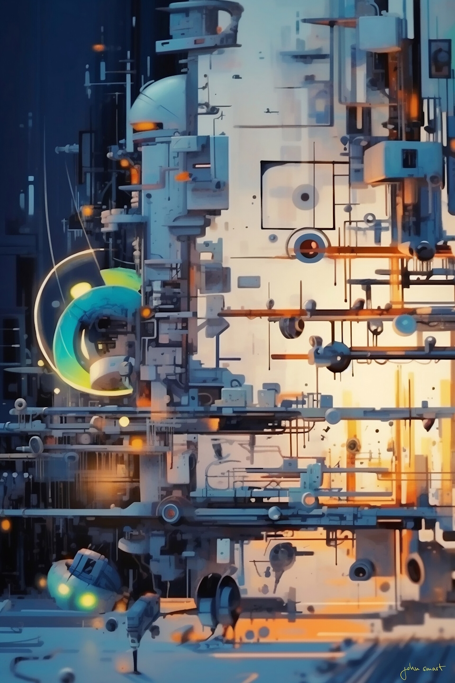 ArtStation - digital ist besser by john smart 2023