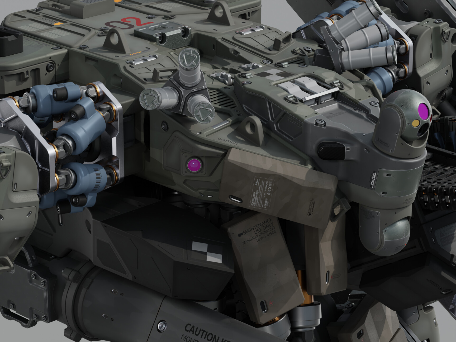 Lancelot(独眼) - Multi-purpose Modular Tactical Robot