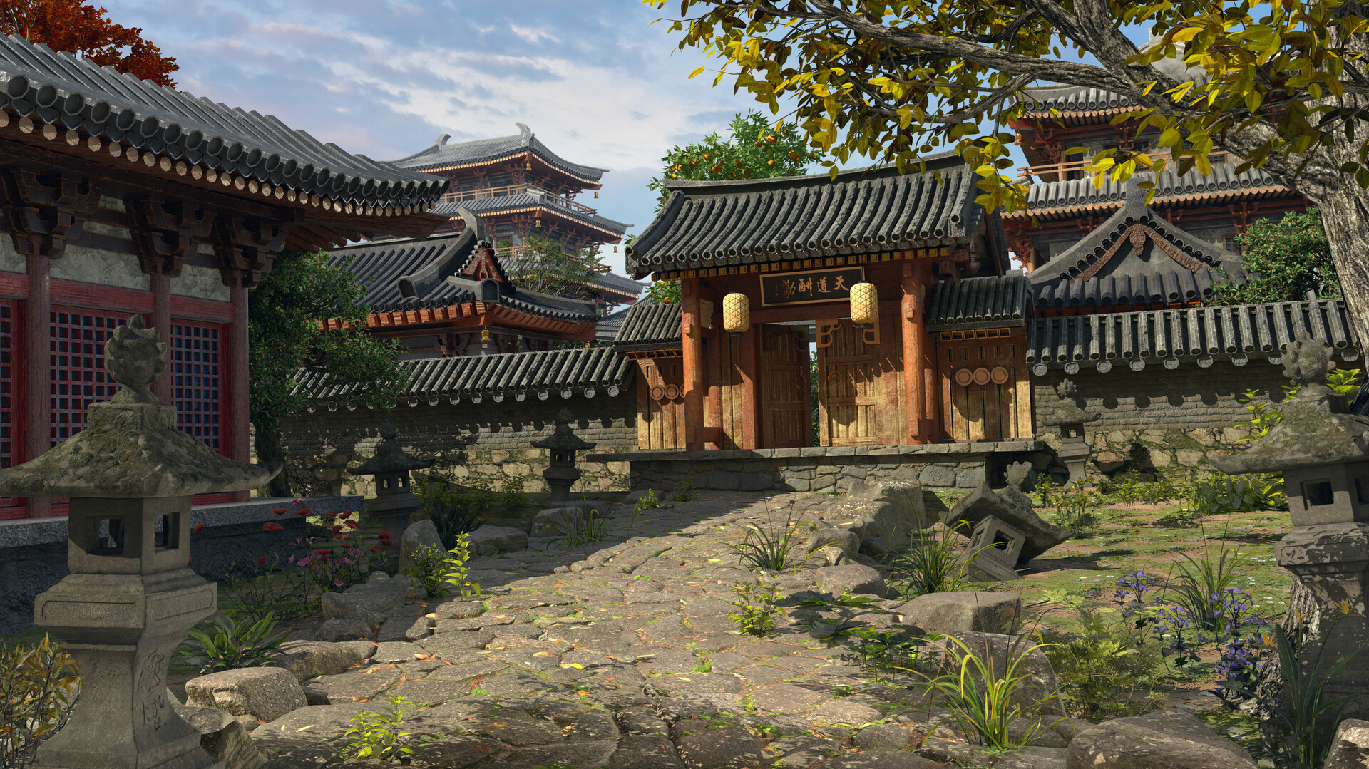 ArtStation - Chinese Style Ancient Structures