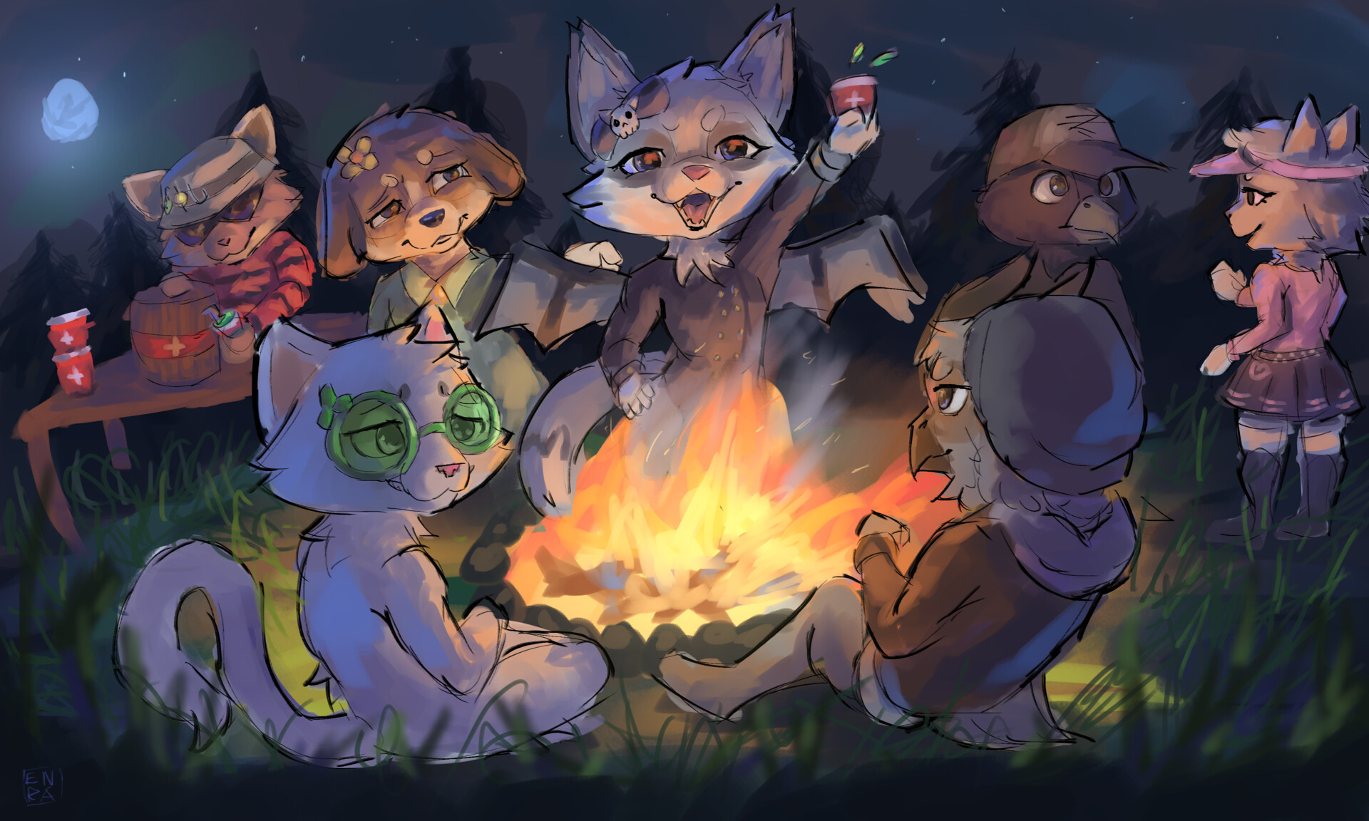 ArtStation - The Last Toast