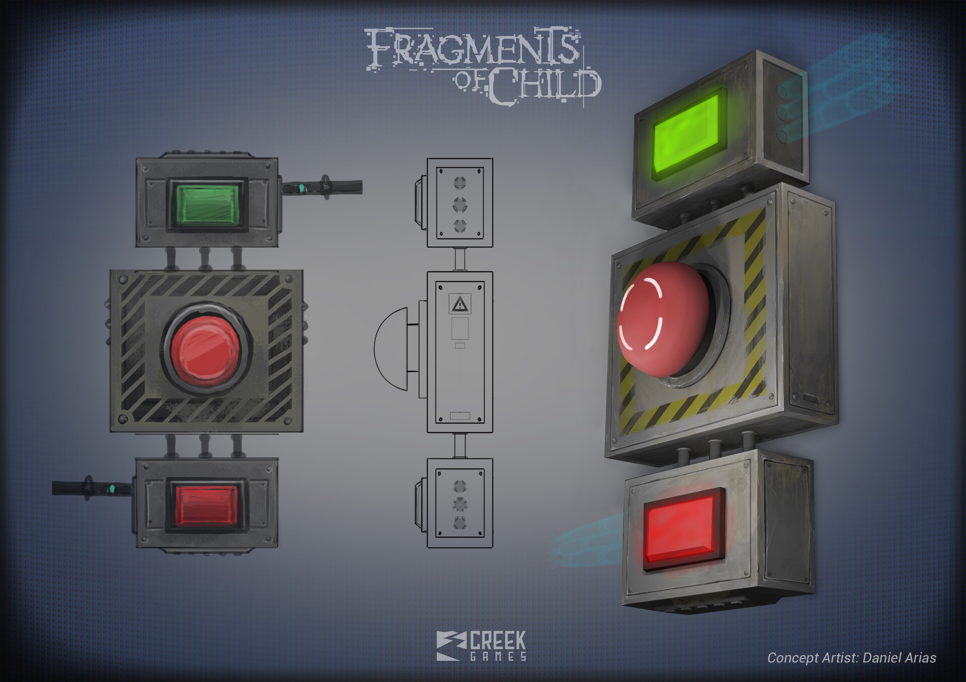 Daniel Arias - FRAGMENTS OF CHILD - Logistics Environment