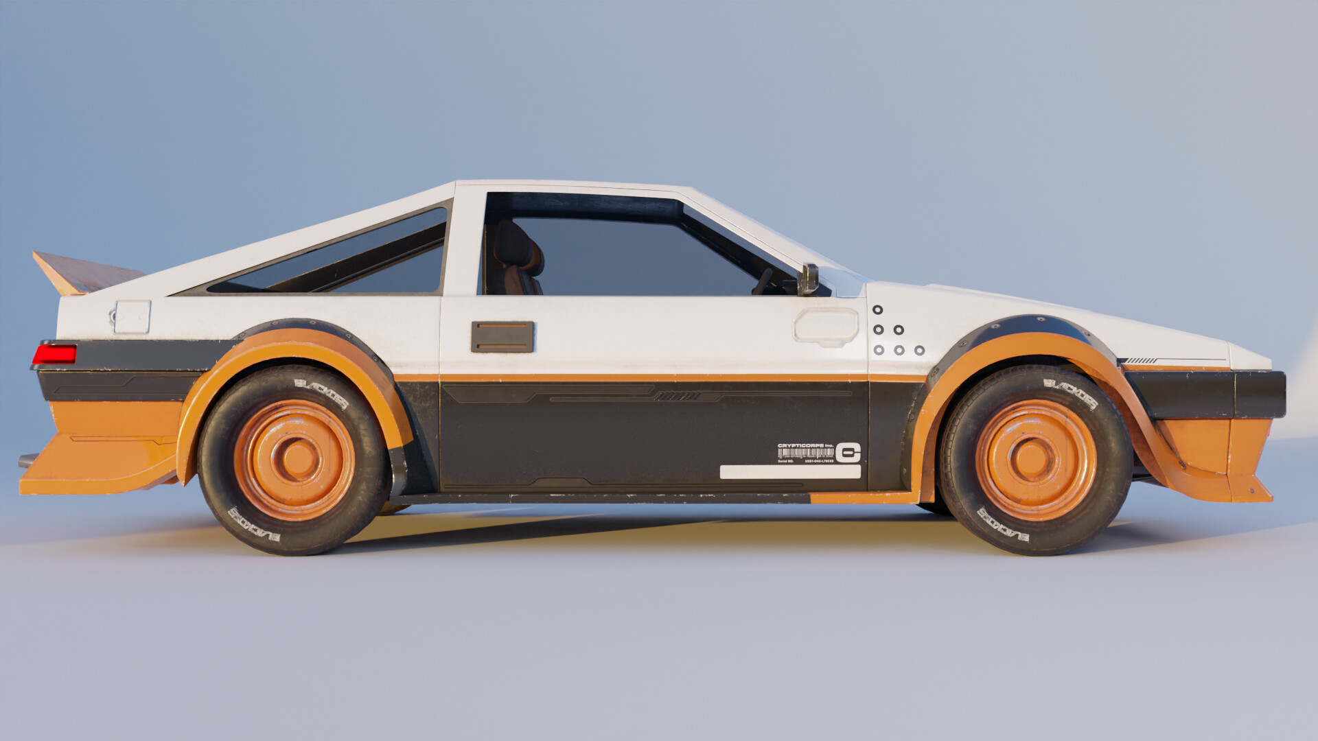 Y01 Graphics - Cyberpunk AE86 Concept