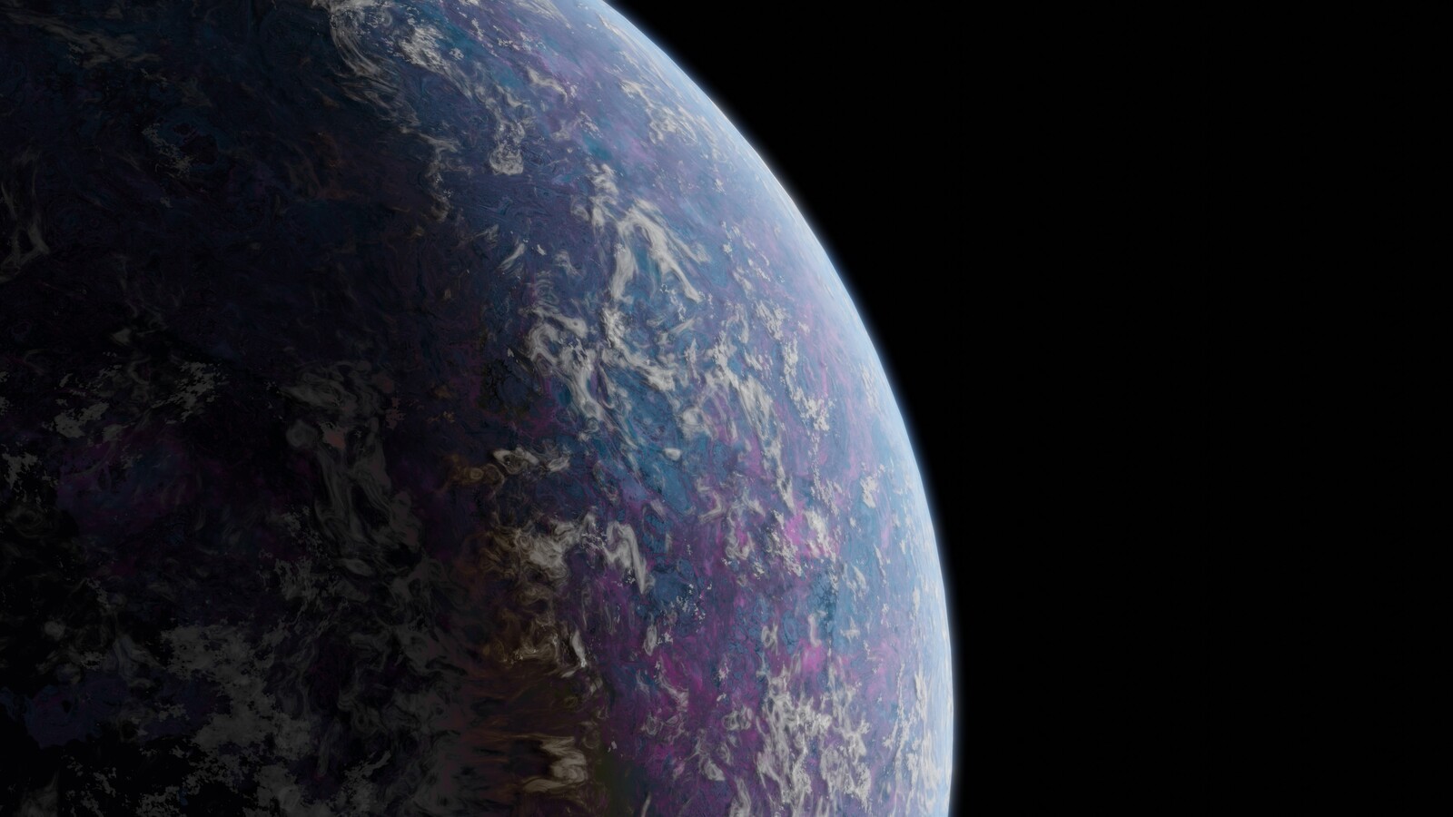 Samuel - Procedural Real-time Planet Shader