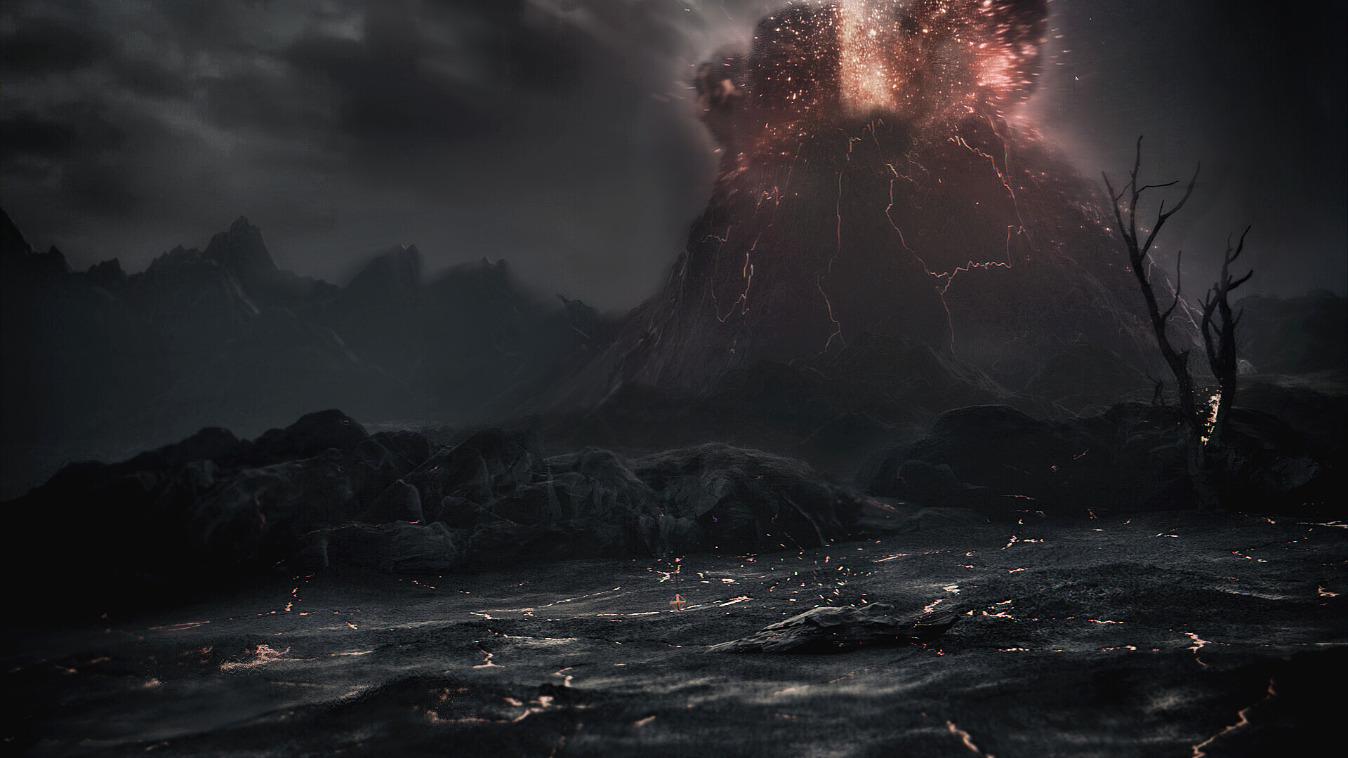 ArtStation - Lava land