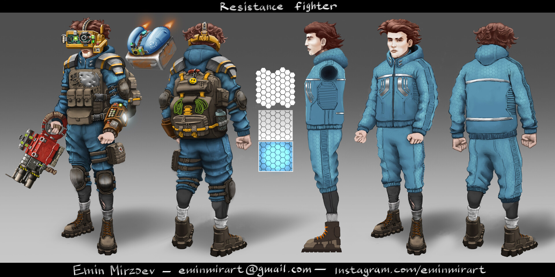 ArtStation - Resistance fighter