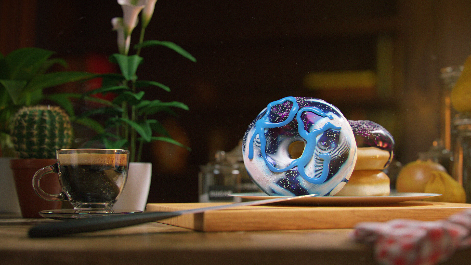 ArtStation - The famous Blender donut