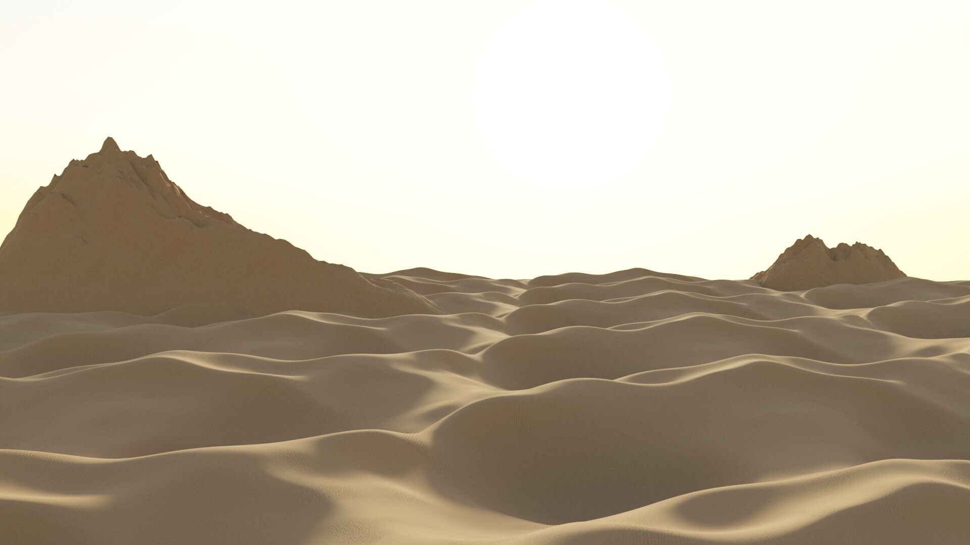 ArtStation - Desert modeling 3d