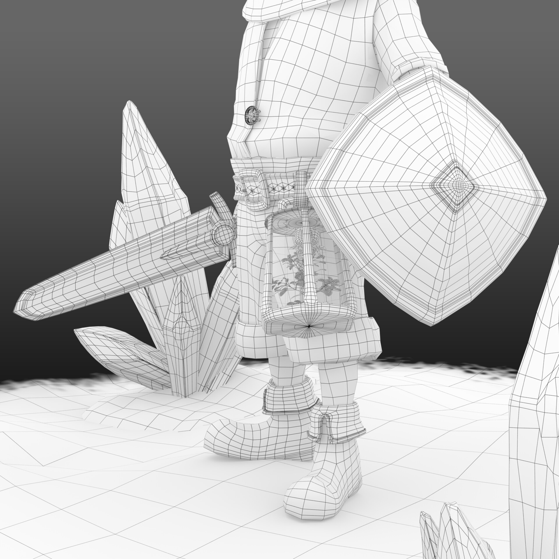 Sk Aiyub Ali - Green 3D.