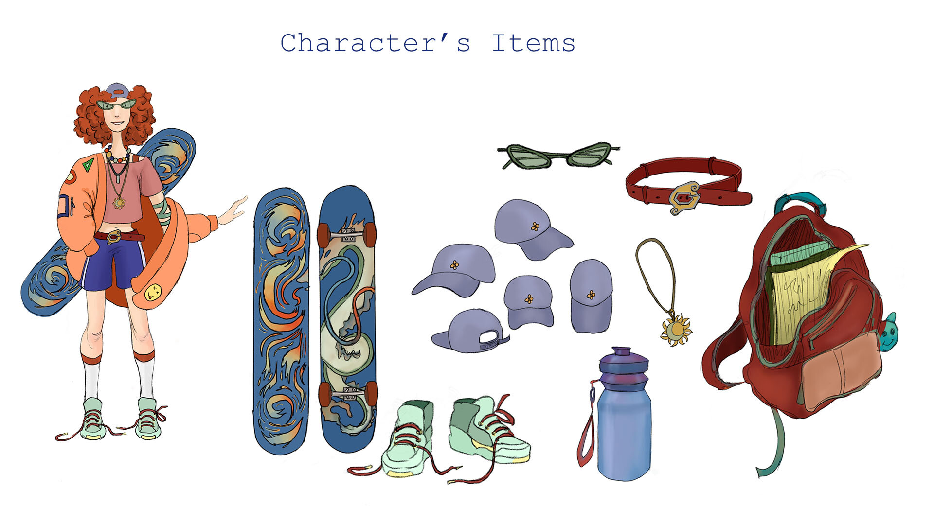 ArtStation - Character Design Project for Idea Academy