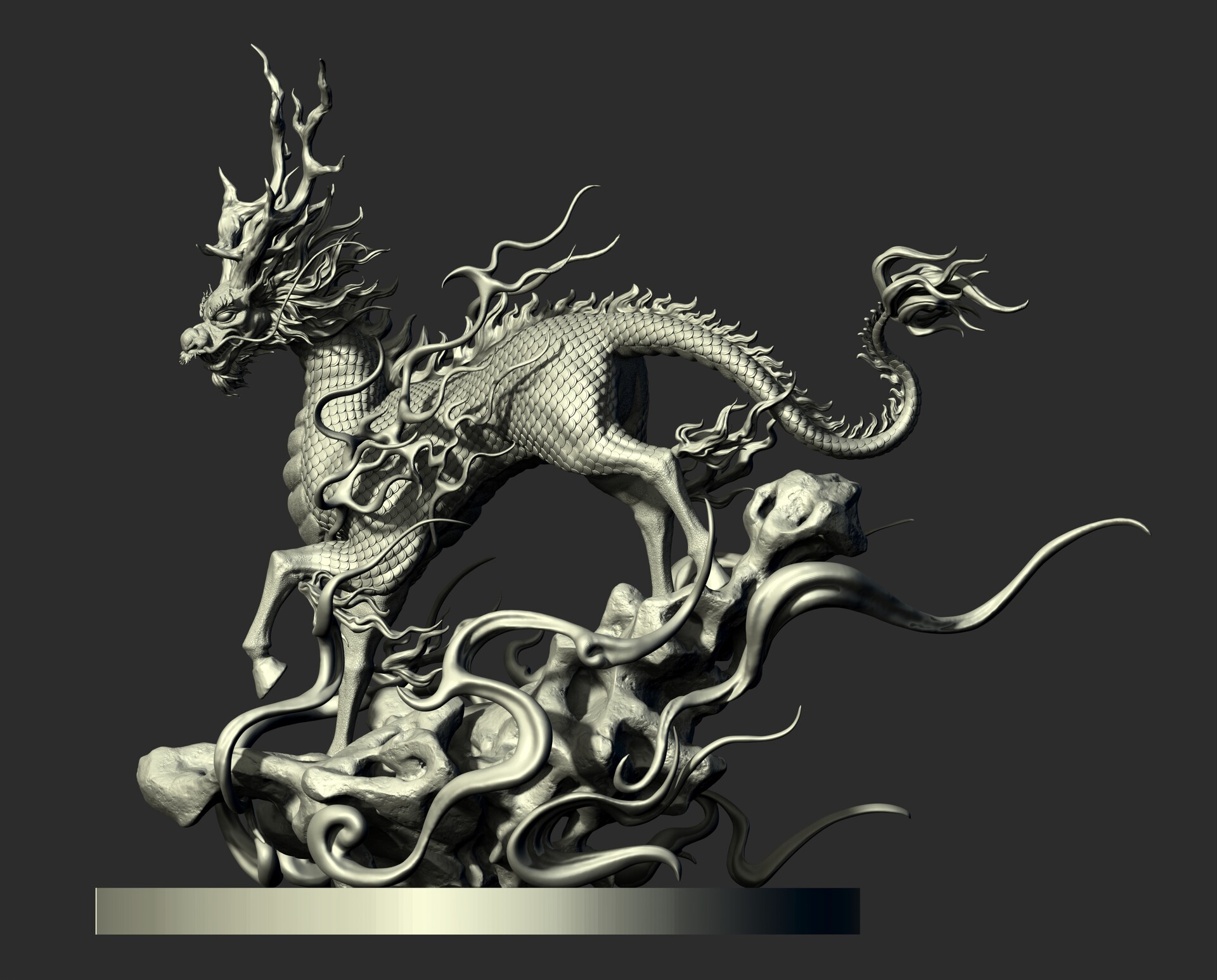 ArtStation - 麒麟（qilin）