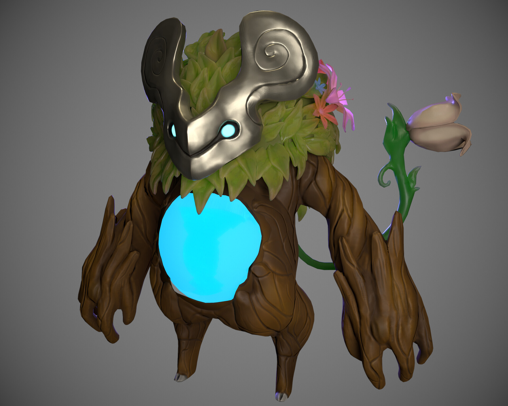 ArtStation - 3D Character forest monster
