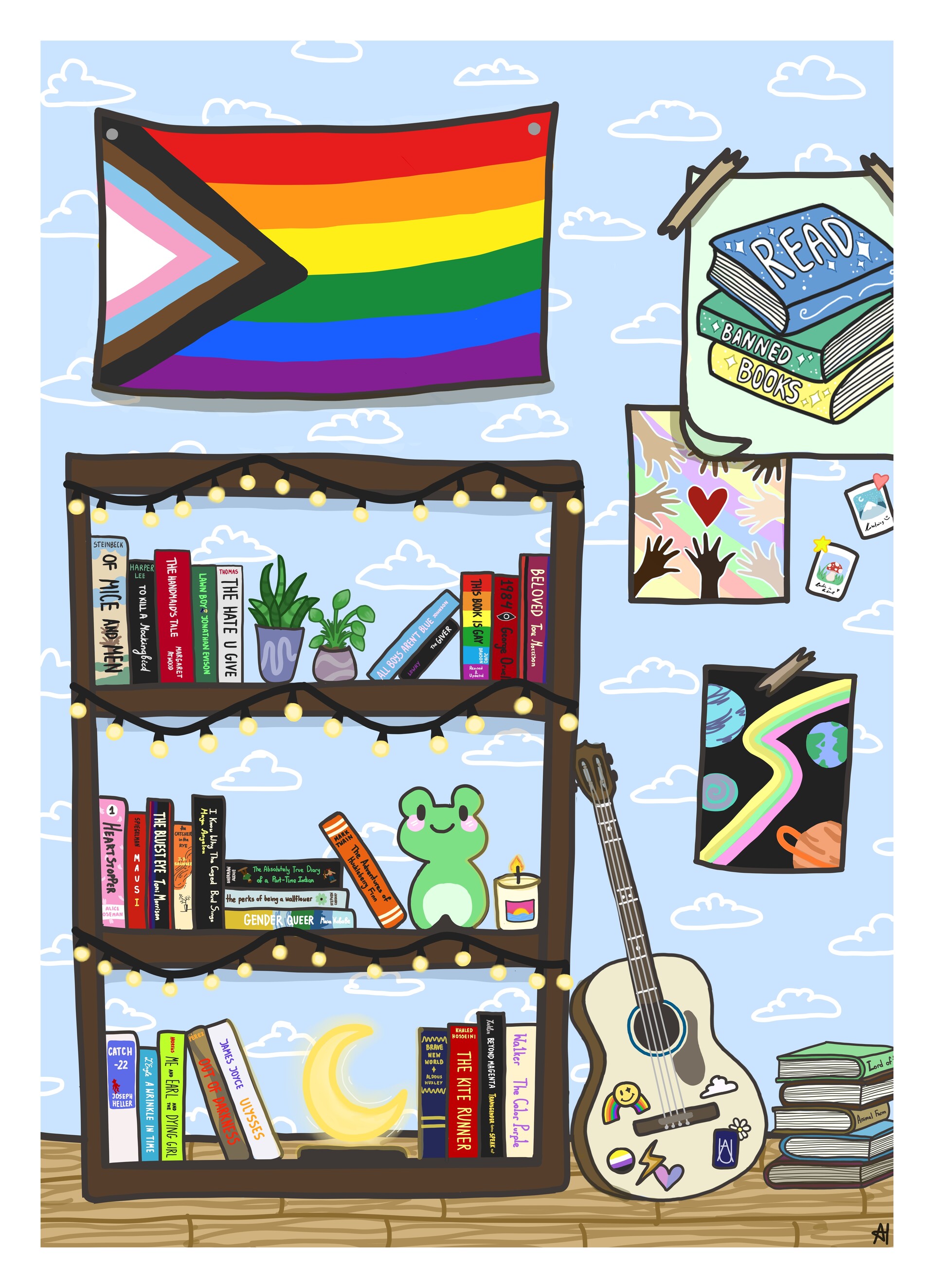 ArtStation - Read Banned Books